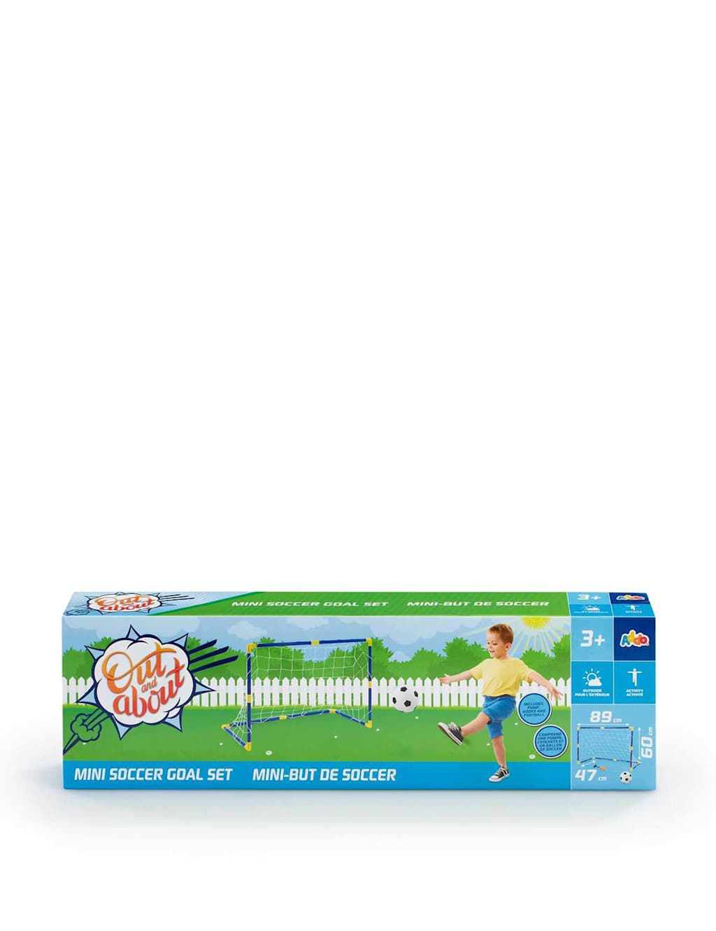 Mini Soccer Goal Set (3+ Yrs) | Out and About | M&S