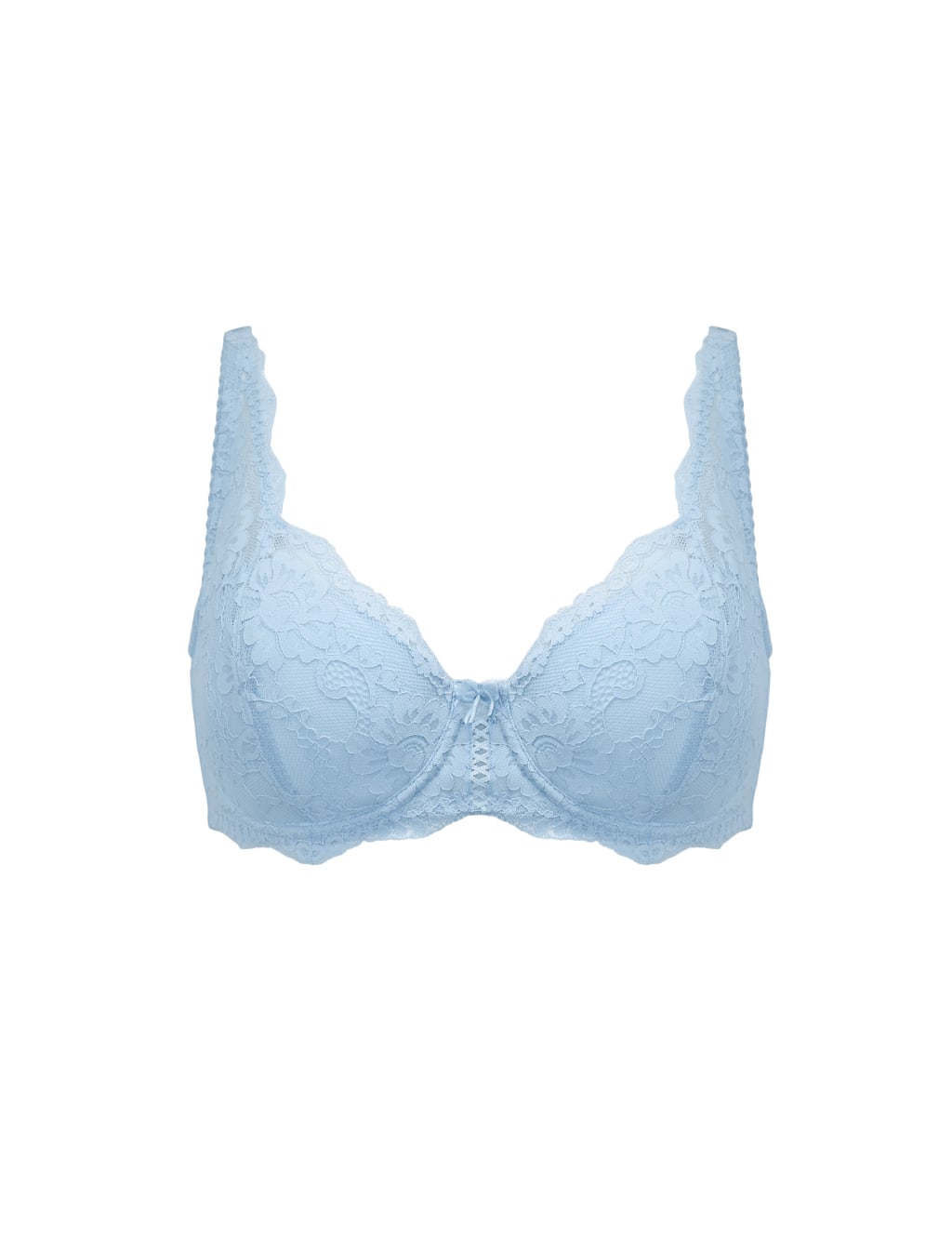 Fleur Lace Lightly Padded Total Support Bra | Pour Moi | M&S