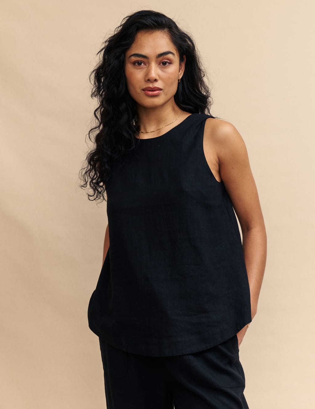 Linen Rich Shell Top | Nobody's Child | M&S