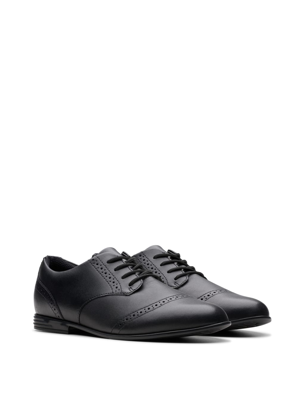 Kids' Leather Brogues (3 Large - 7 Large) | Clarks | M&S