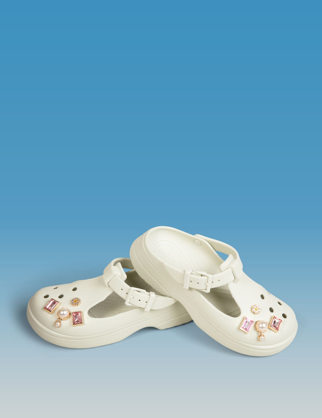 Classic Buckle Platform Clogs | Crocs | M&S