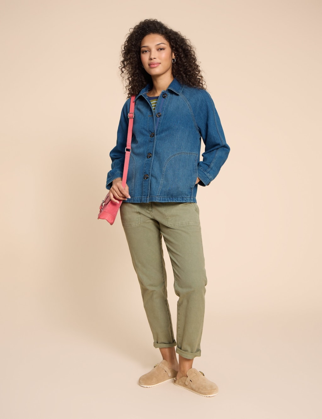 Denim Relaxed Jacket | White Stuff | M&S