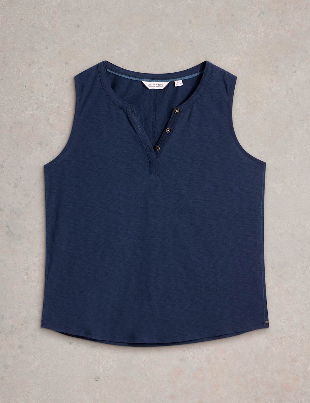 Pure Cotton Notch Neck Vest Top | White Stuff | M&S