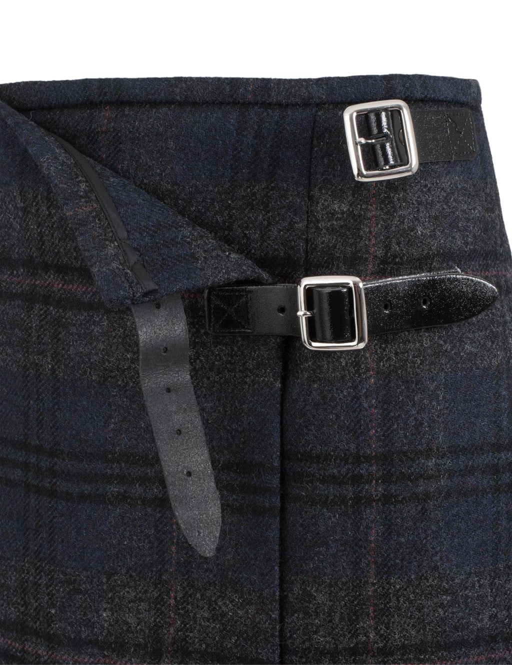 Pure Wool Checked Midi Pencil Skirt | Celtic & Co. | M&S