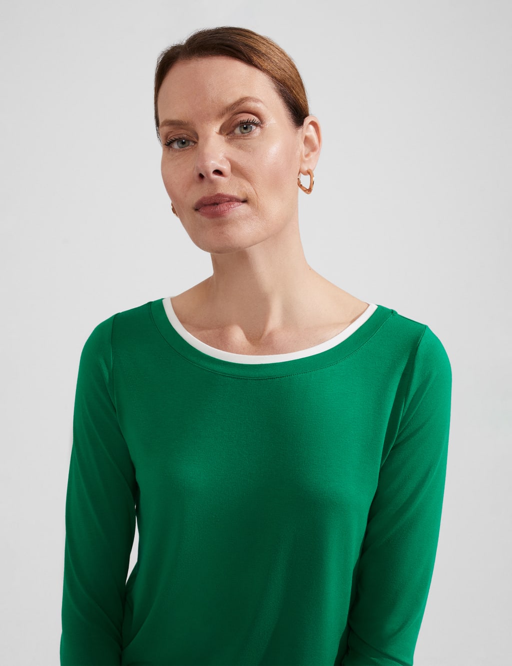 Jersey Round Neck Top | HOBBS | M&S