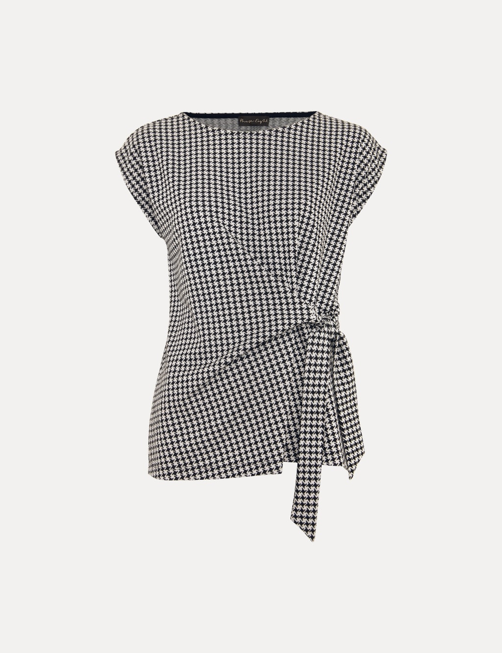 Jacquard Round Neck Top | Phase Eight | M&S