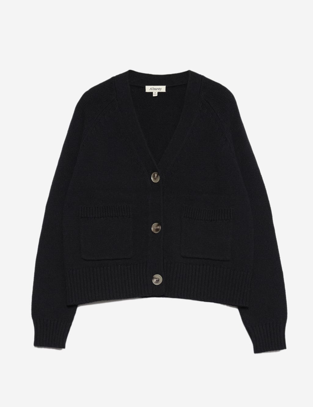 Pure Cotton Button Front Cardigan | Albaray | M&S