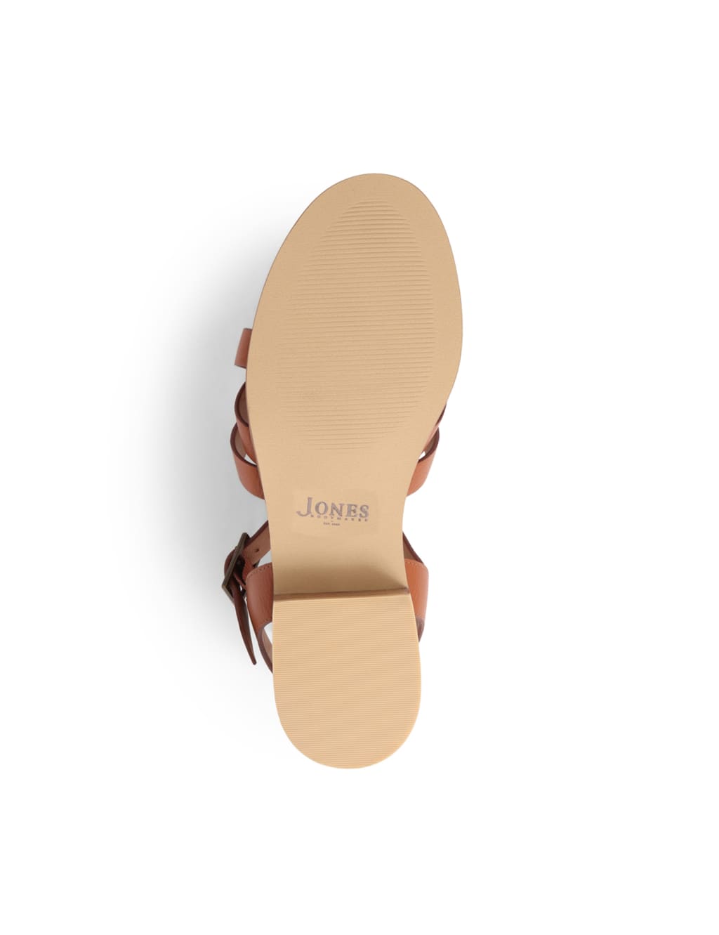 Leather Block Heel Ankle Strap Sandals | Jones Bootmaker | M&S