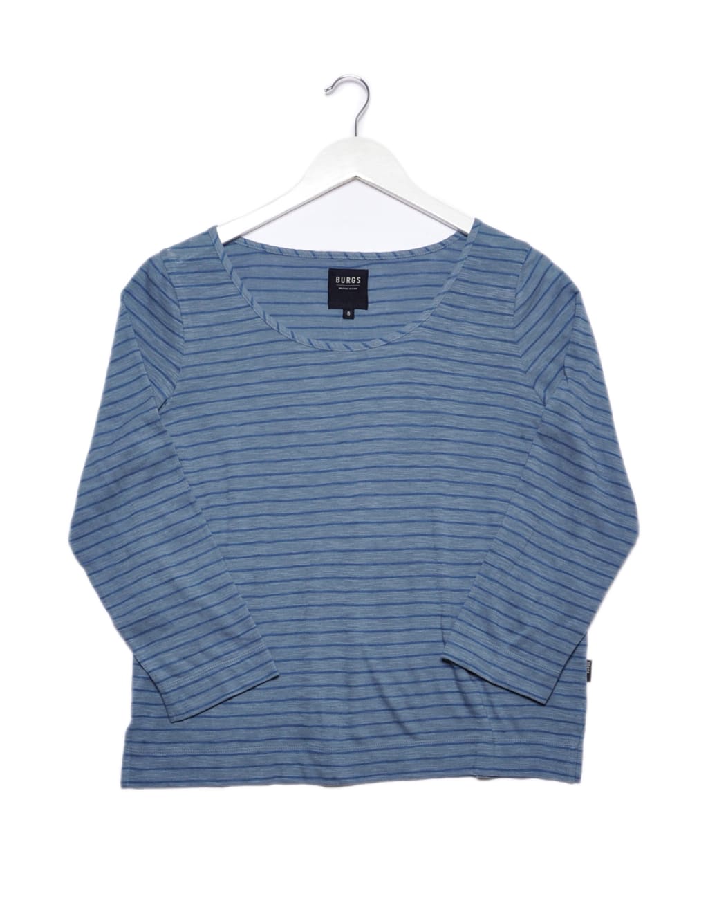 Cotton Modal Blend Striped Top | Burgs | M&S