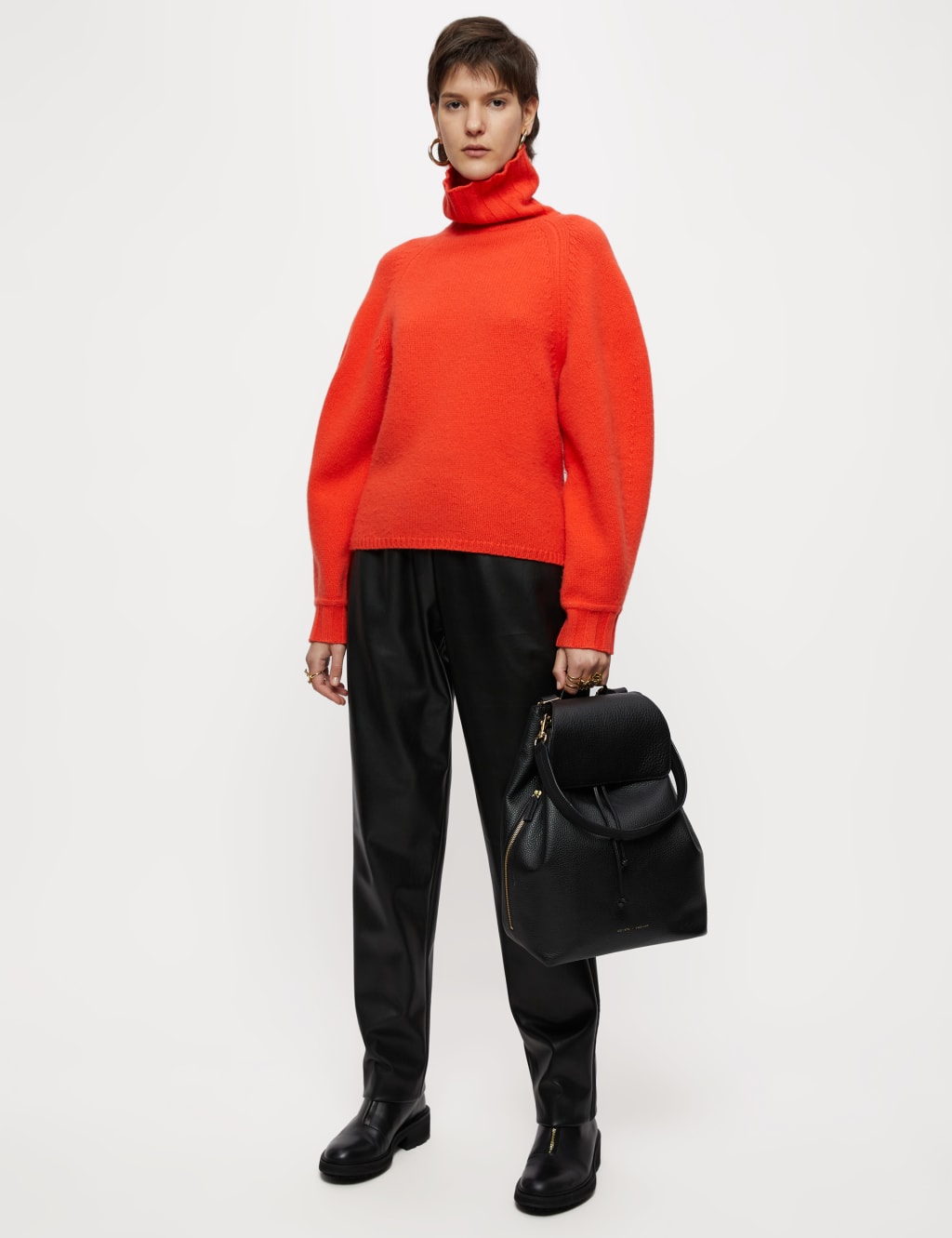 Leather Backpack | Jigsaw | M&S