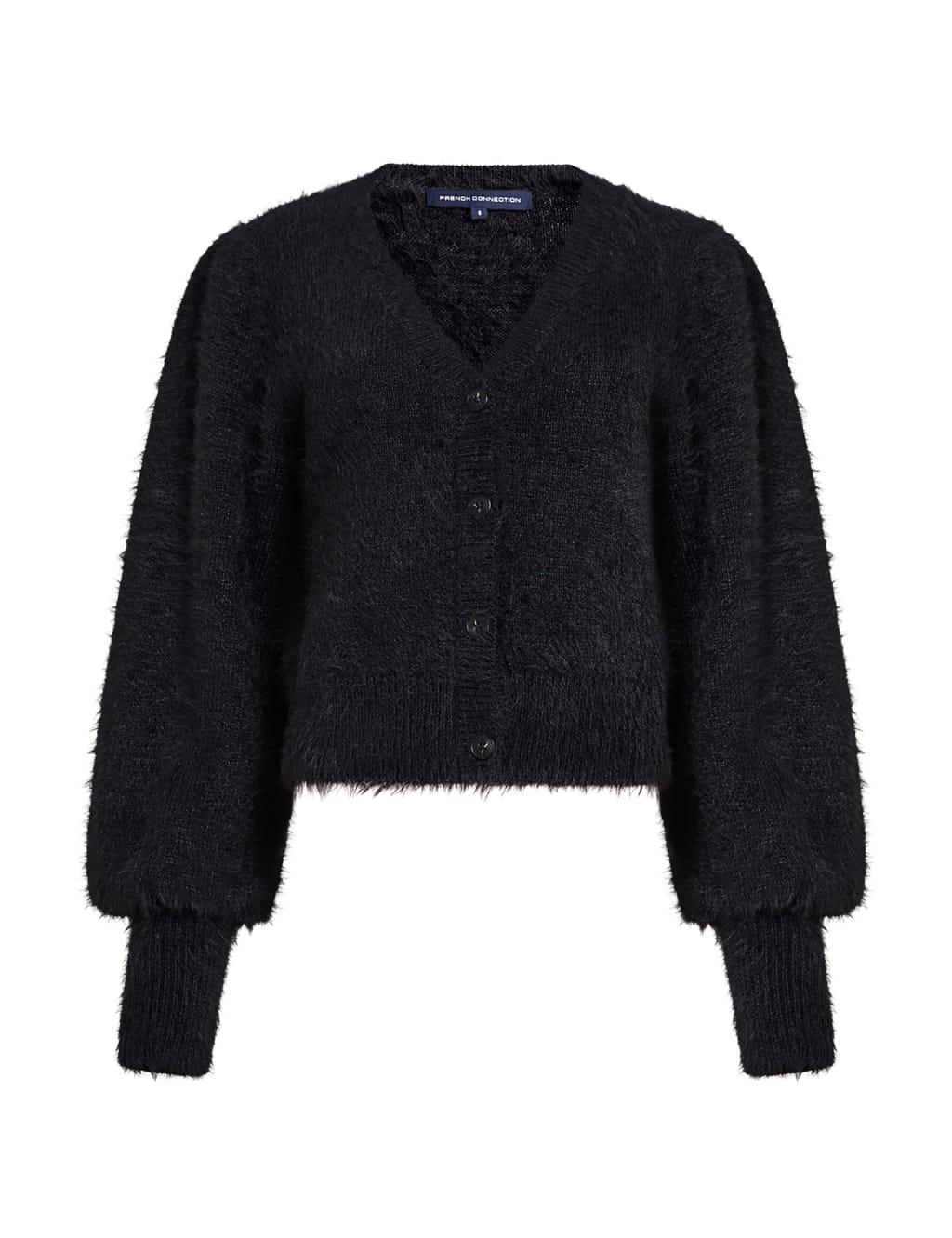 Textured V-Neck Button Front Cardigan | French Connection | M&S