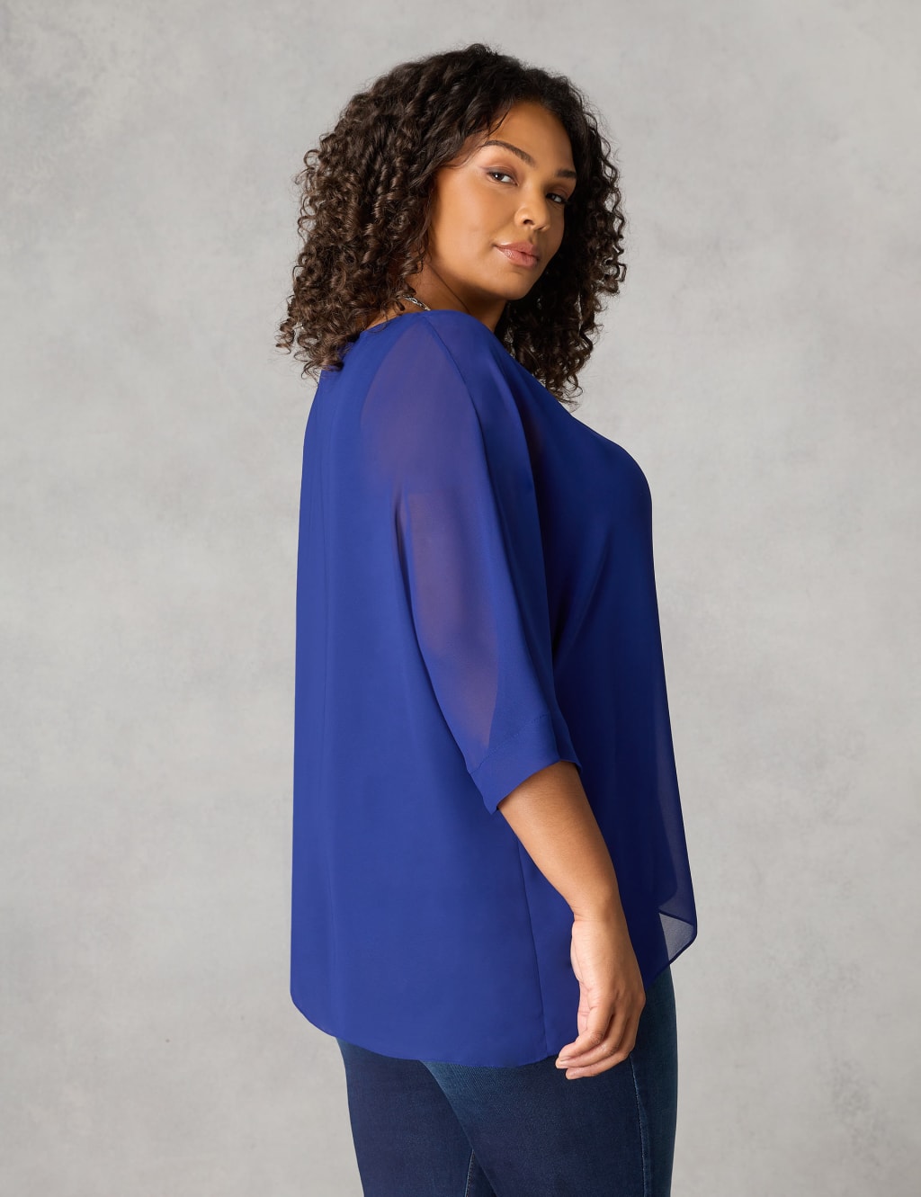 Chiffon Top | Live Unlimited London | M&S