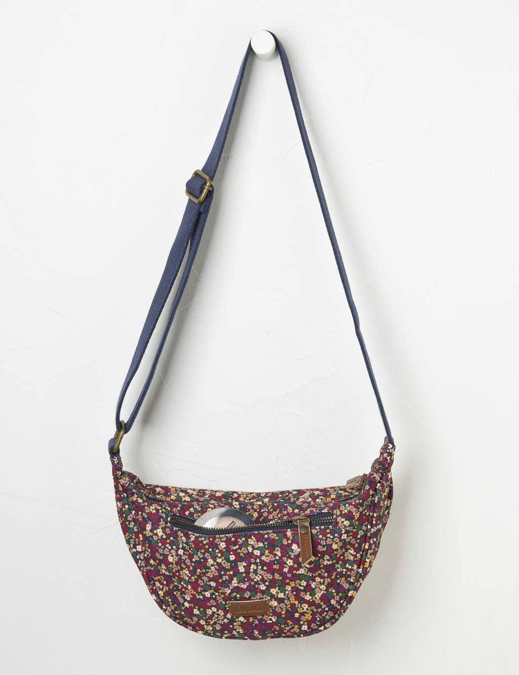Pure Cotton Canvas Floral Cross Body Bag | FatFace | M&S