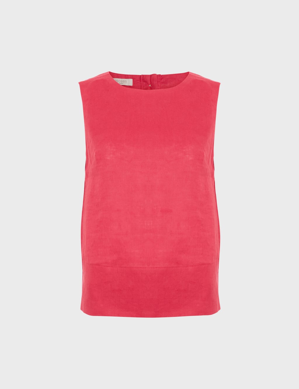 Pure Linen Round Neck Top | HOBBS | M&S