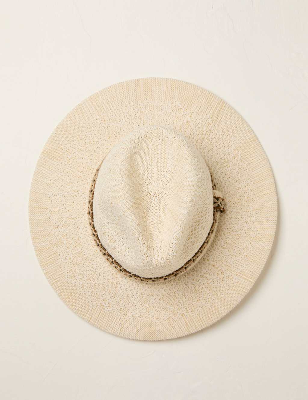 Pure Cotton Embellished Fedora Hat | FatFace | M&S