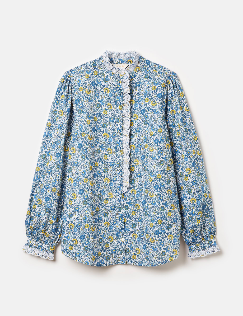 Pure Cotton Ditsy Floral Top | Joules | M&S