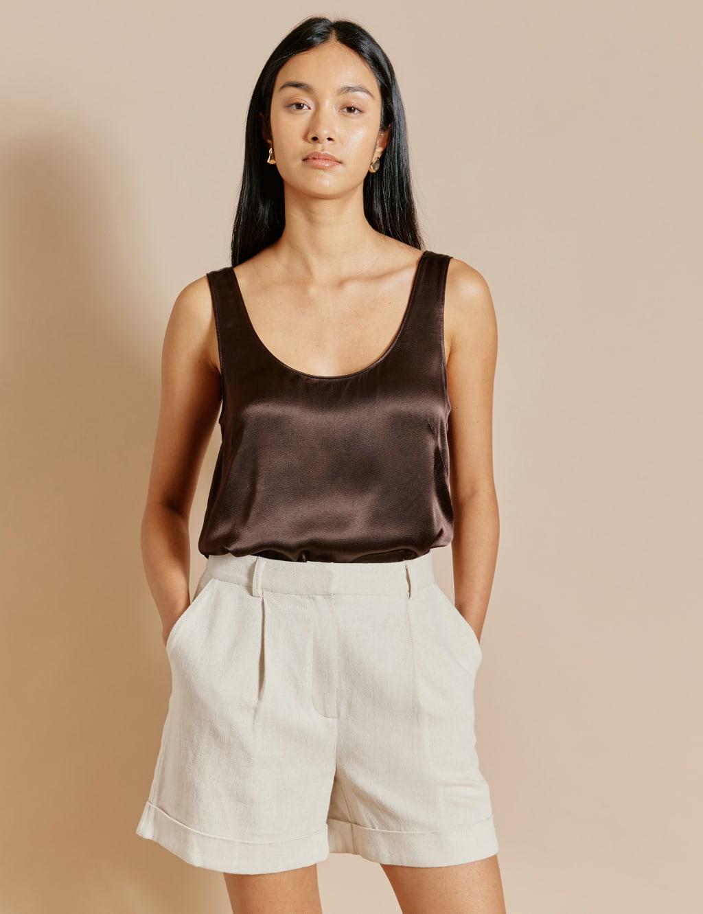 Satin Vest | Albaray | M&S
