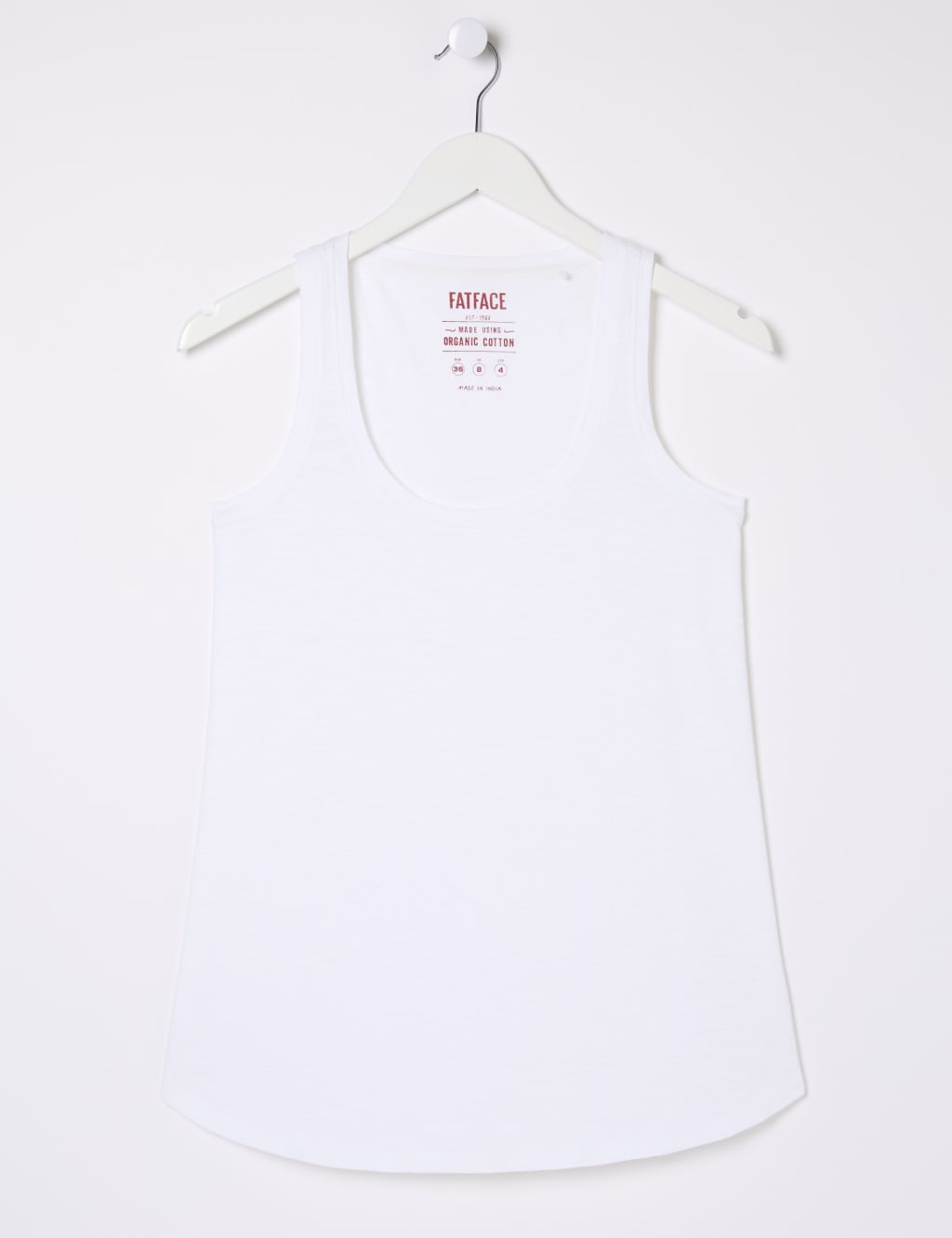 Pure Cotton Scoop Neck Vest | FatFace | M&S