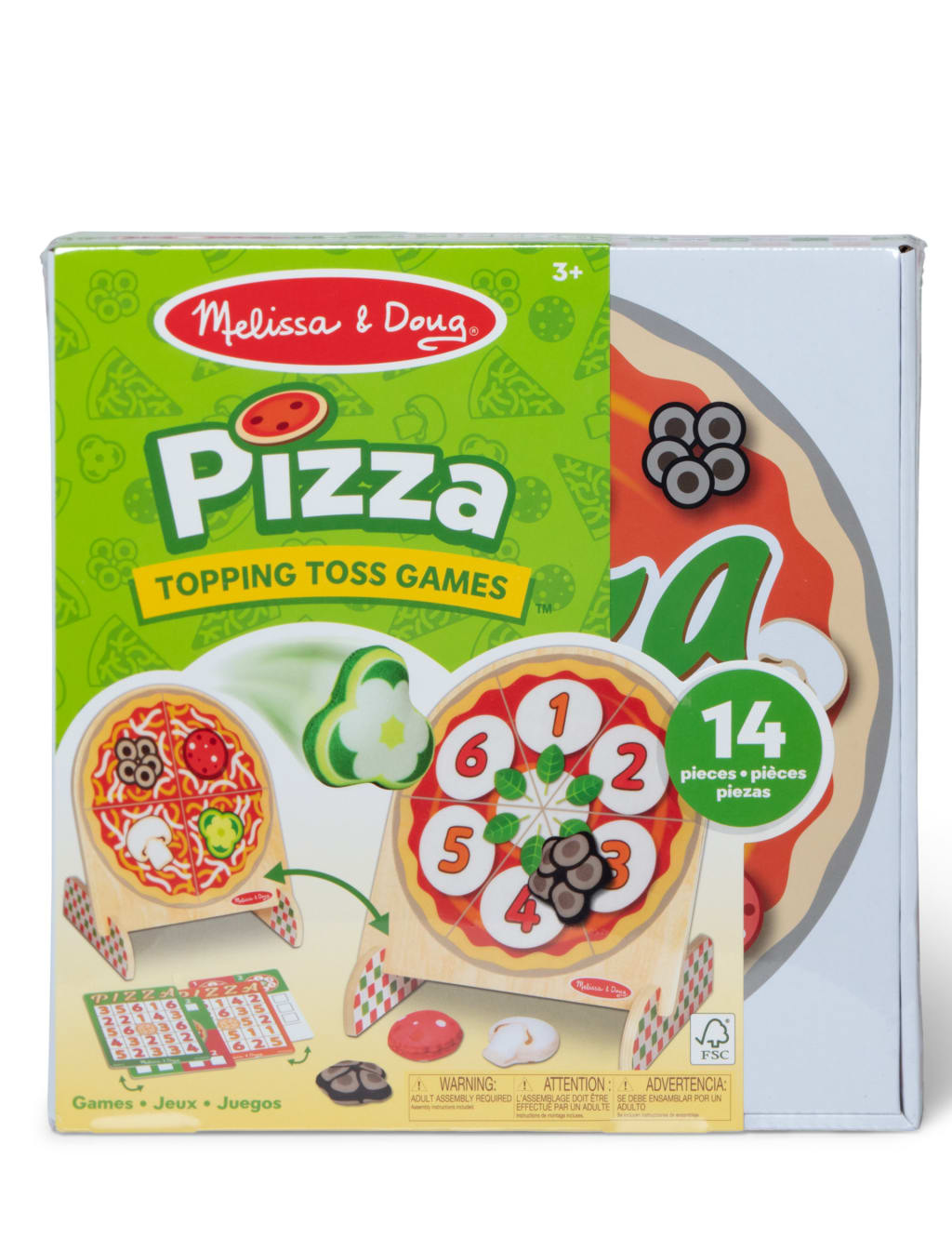 Pizza Topping Toss Games 3 6 Yrs Melissa Doug M S