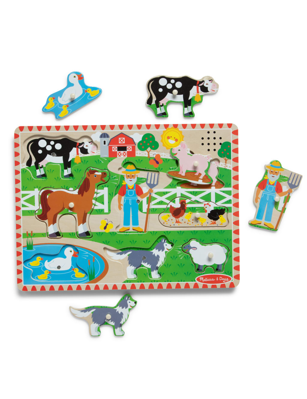 Melissa and doug farm puzzle store