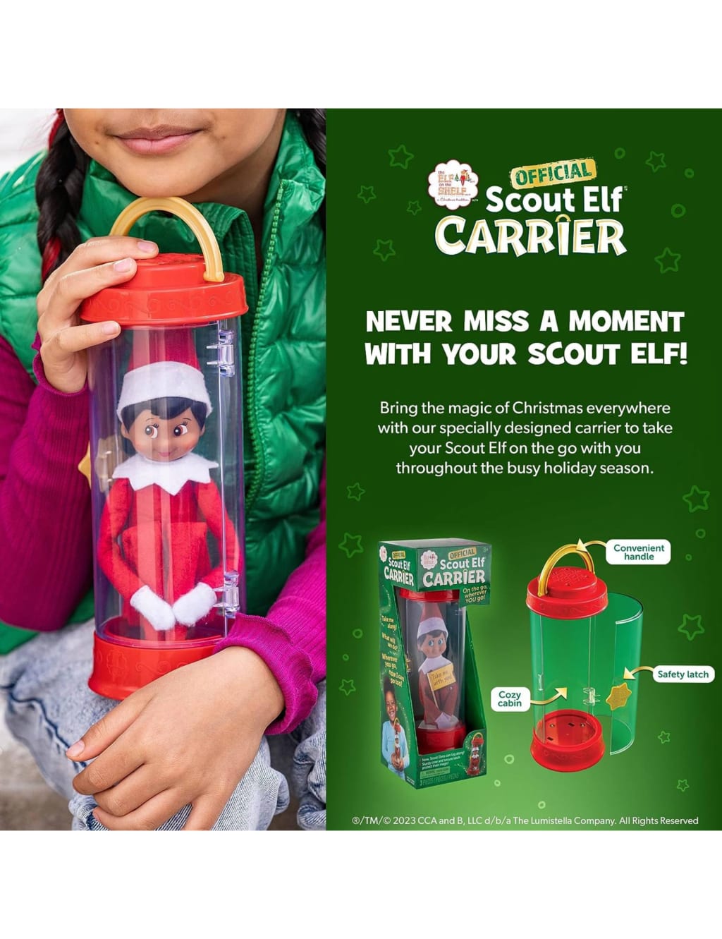 The Elf On The Shelf® Scout Elf Carrier (3+ Yrs) | The Elf On The Shelf ...