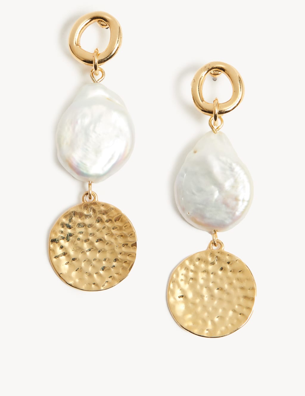 Marks and spencer pearl earrings store