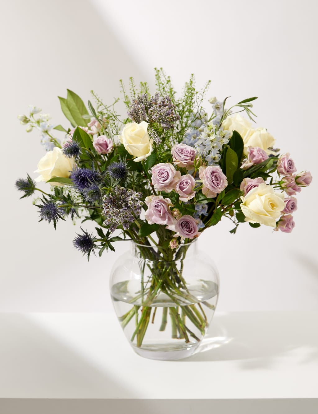 Delphinum & Rose Bouquet | M&S