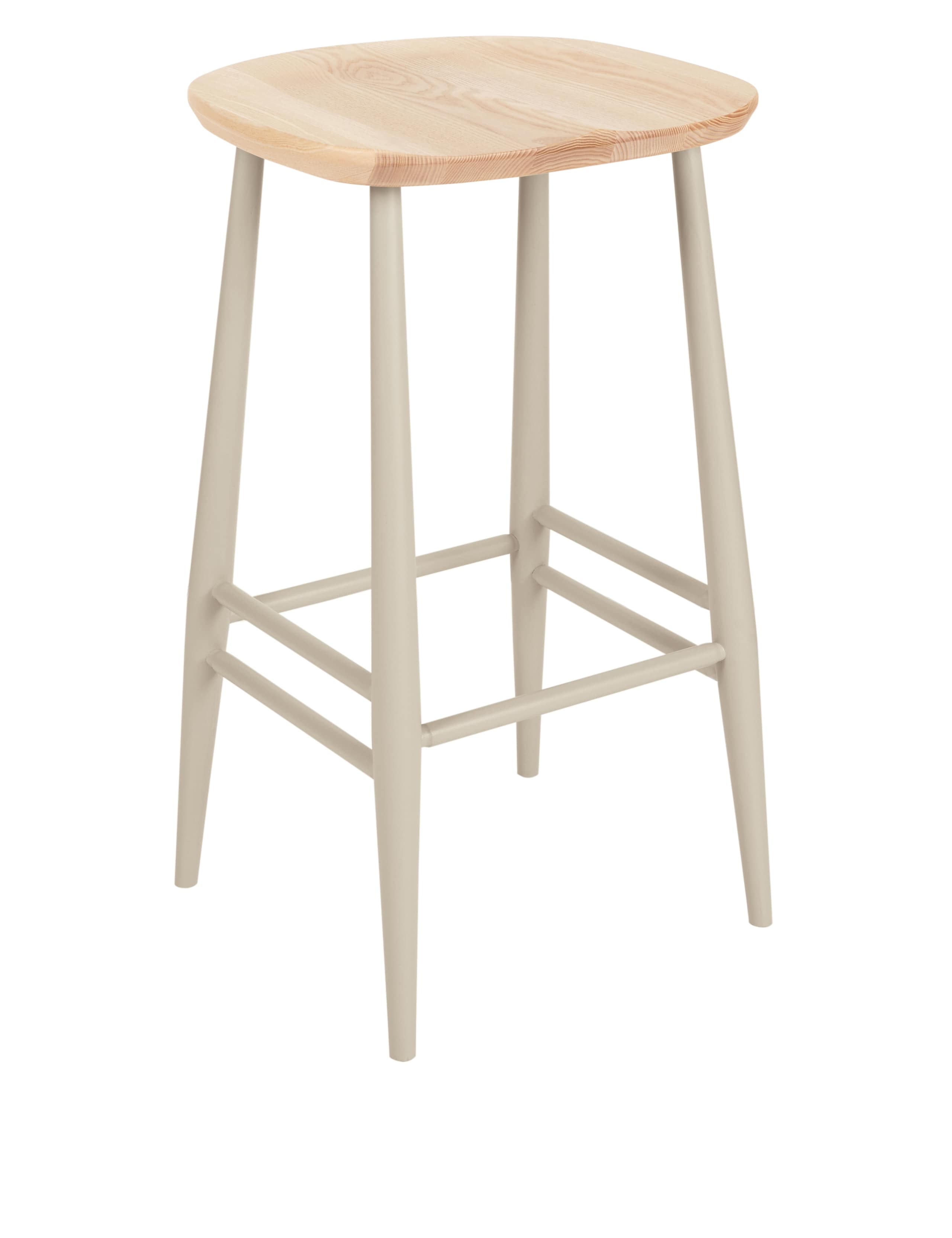 Ercol Originals Bar Stool - Putty | M&S