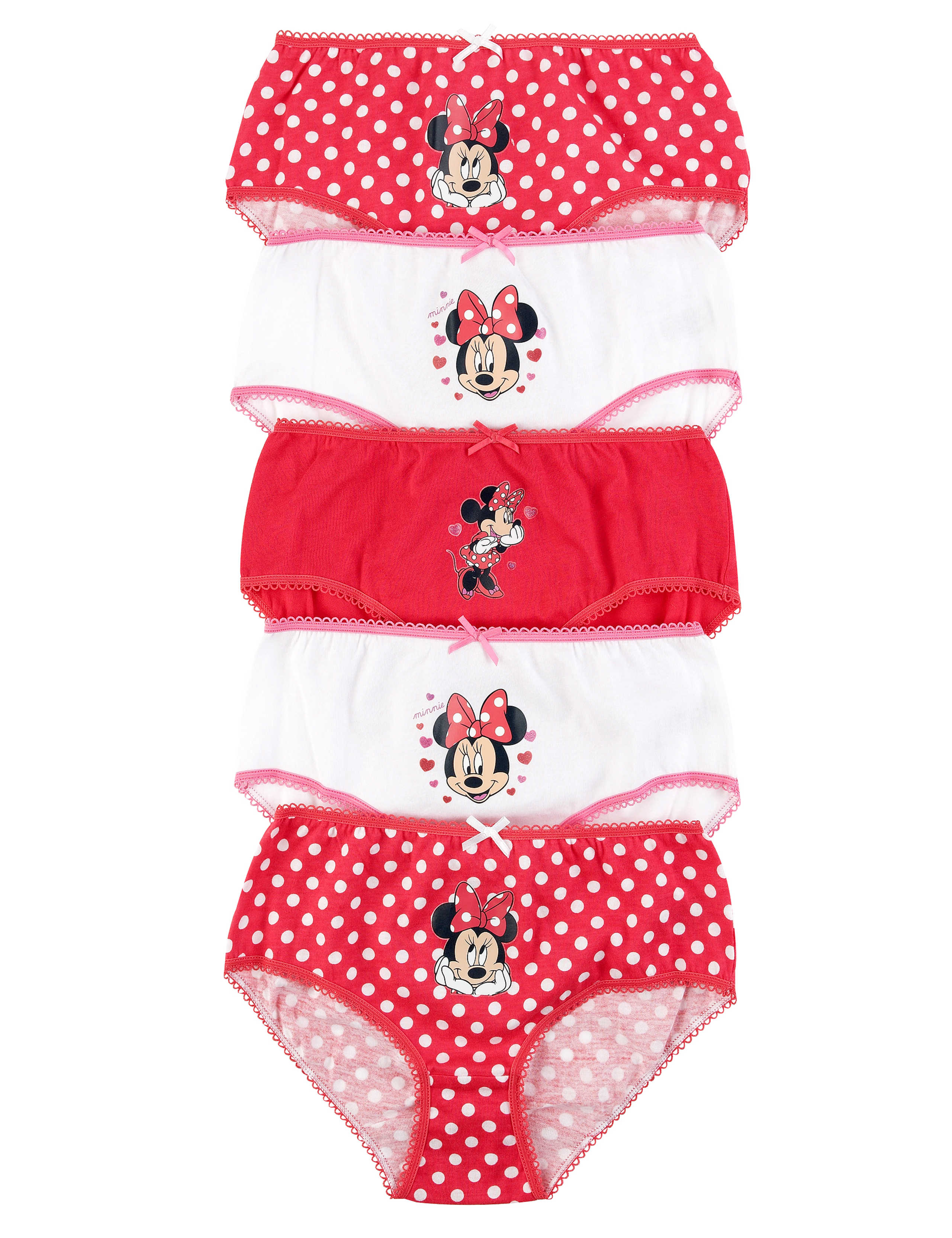 Pure Cotton Minnie Mouse Briefs at M&S