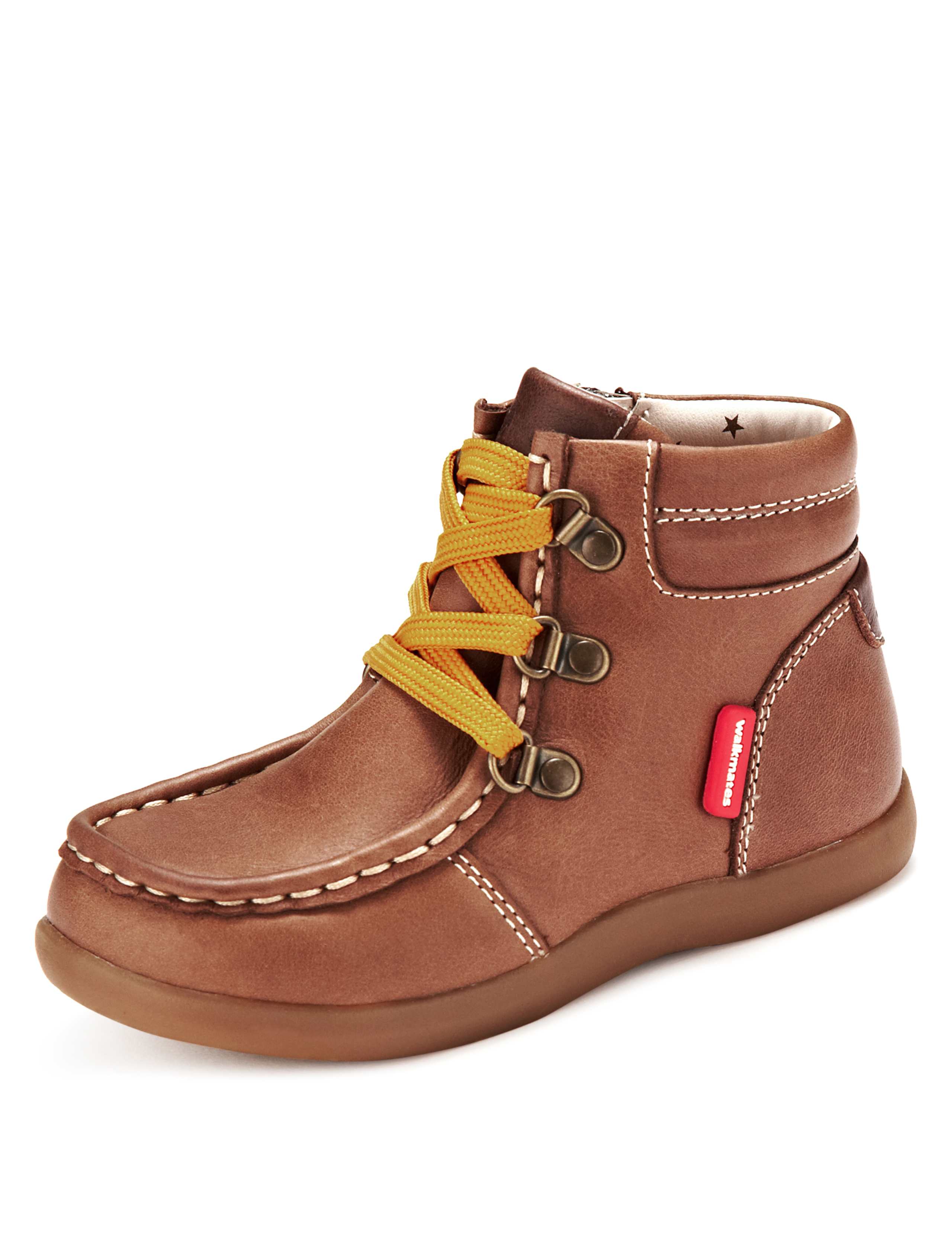 Kids' Leather Walkmates Hiker Boots | M&S