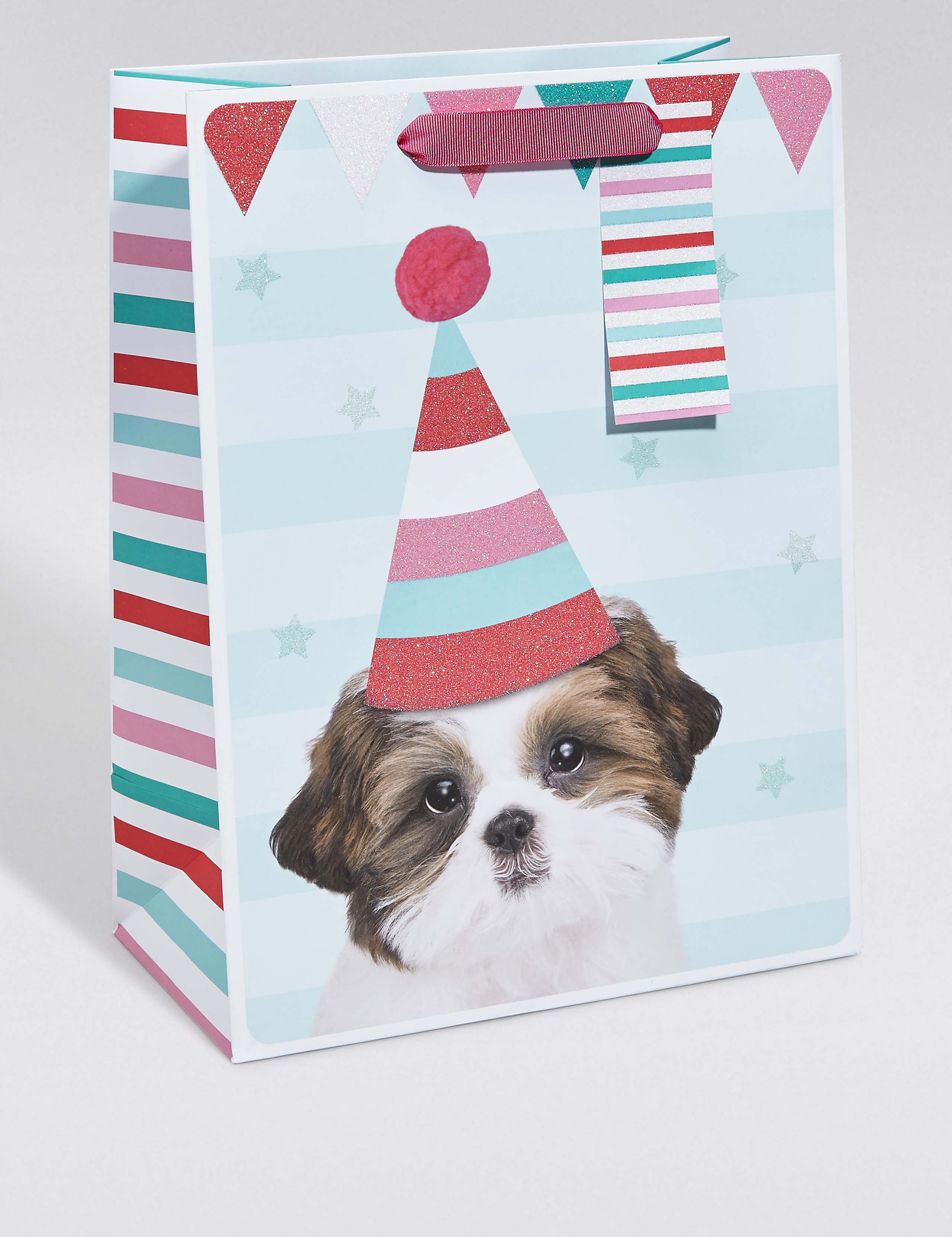 Large Photographic Dog Gift Bag | M&S
