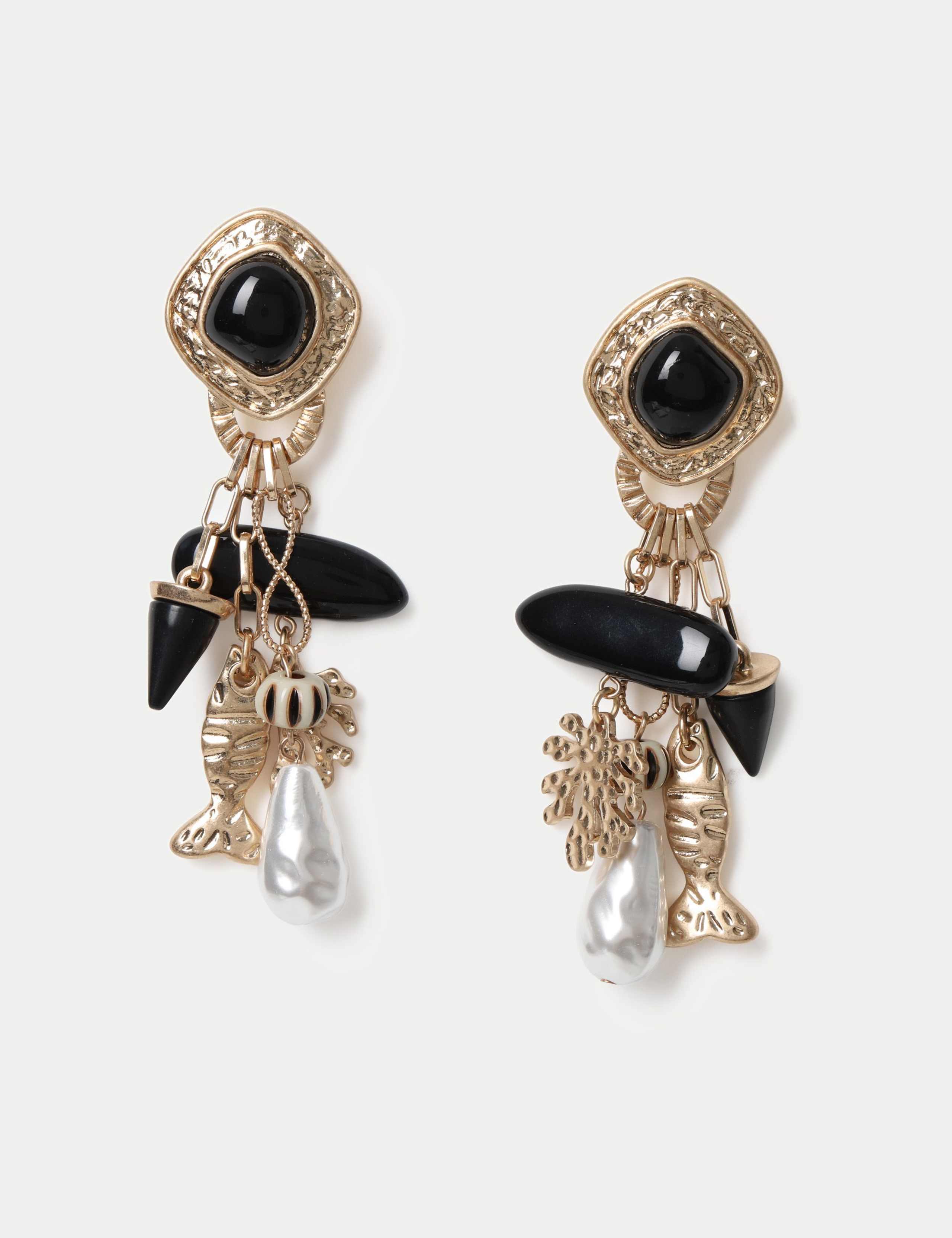 Charm Drop Earrings | M&S | M&S