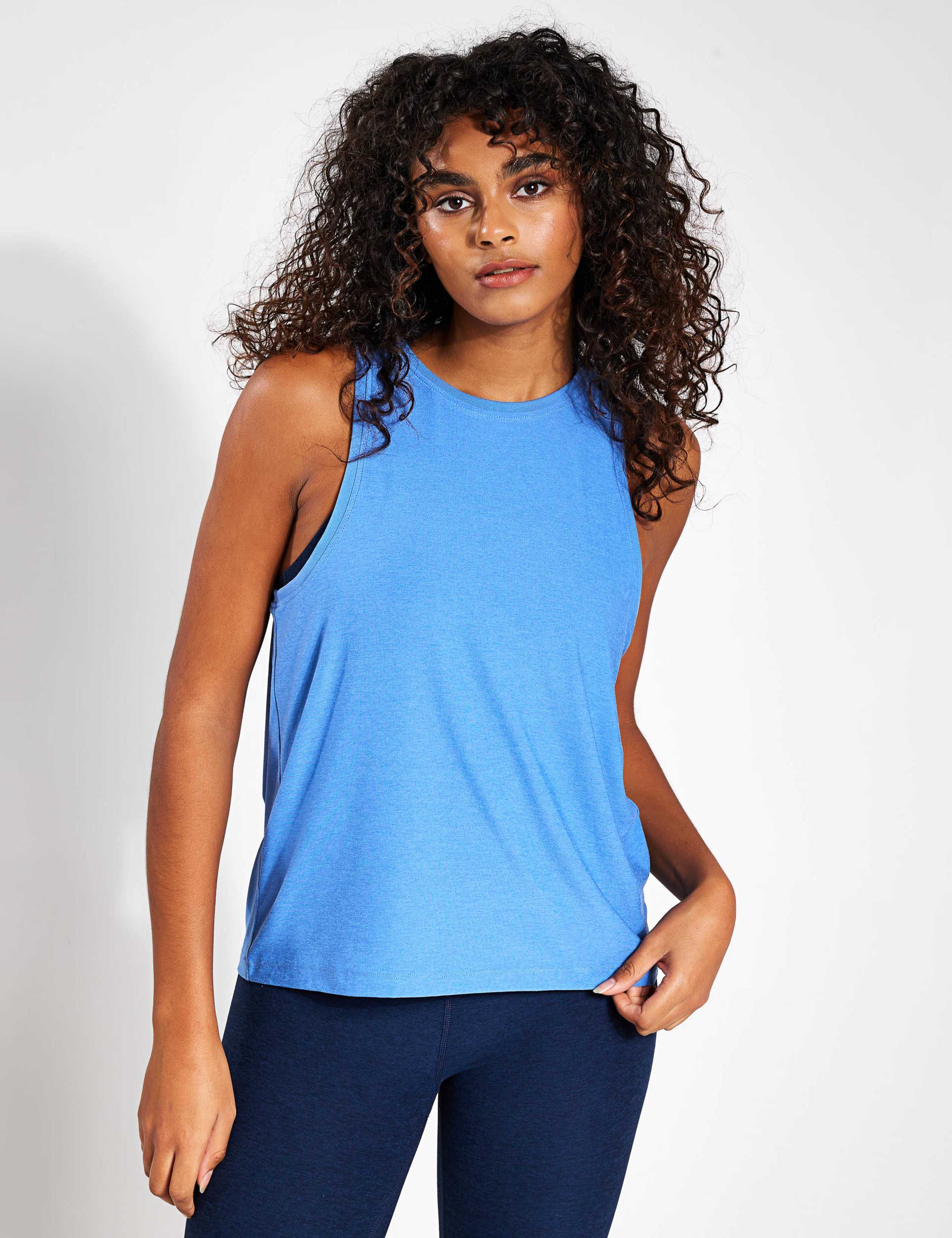Featherweight Rebalance Crew Neck Vest Top | Beyond Yoga | M&S
