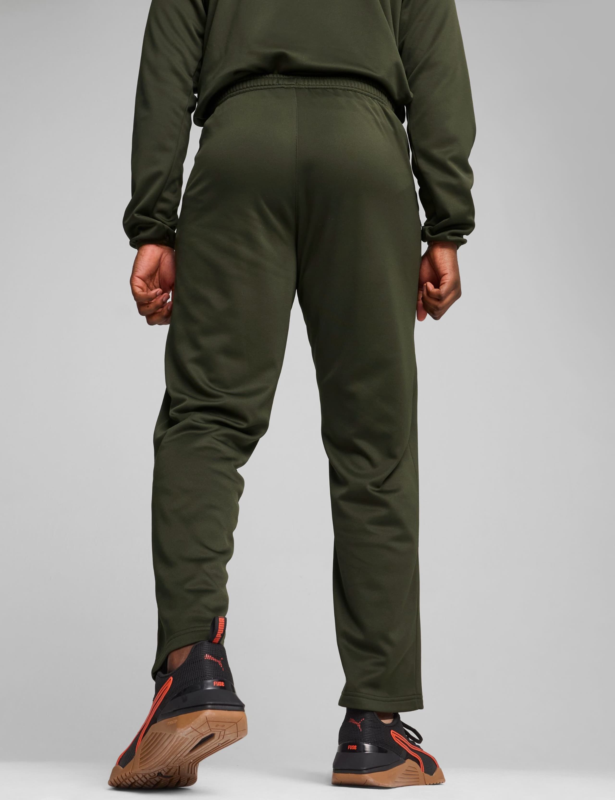 FIT Taped PWRFleece Lite Sports Joggers | Puma | M&S