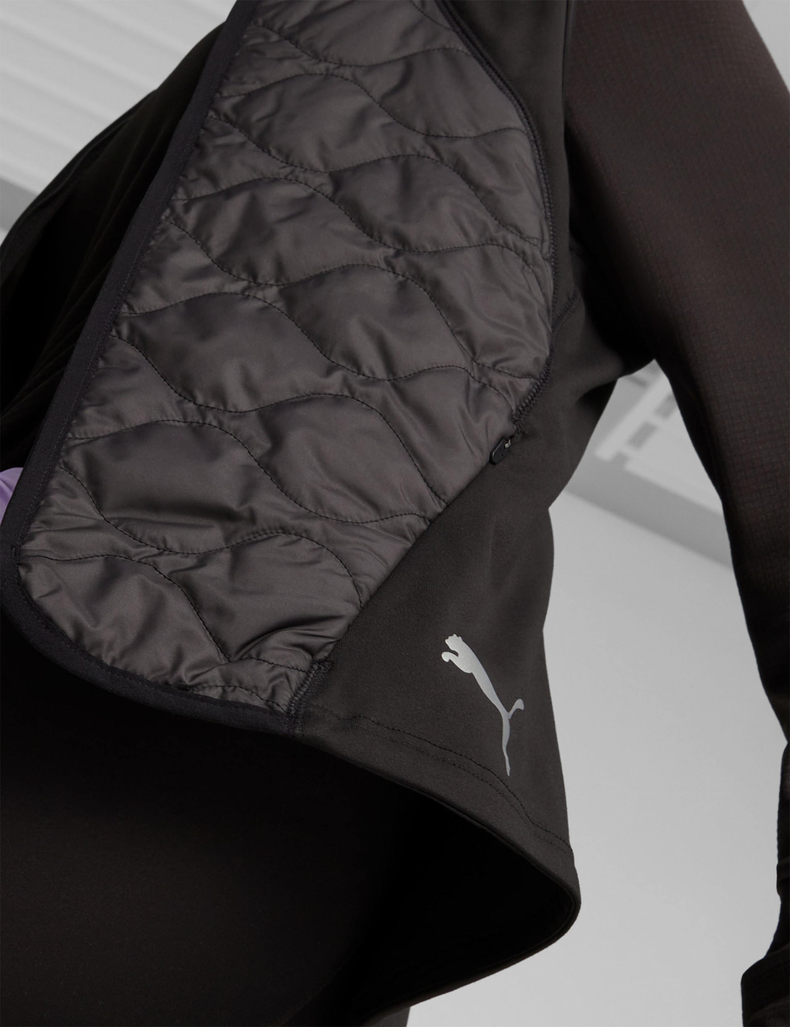 Run Cloudspun Padded Zip Up Running Gilet | Puma | M&S