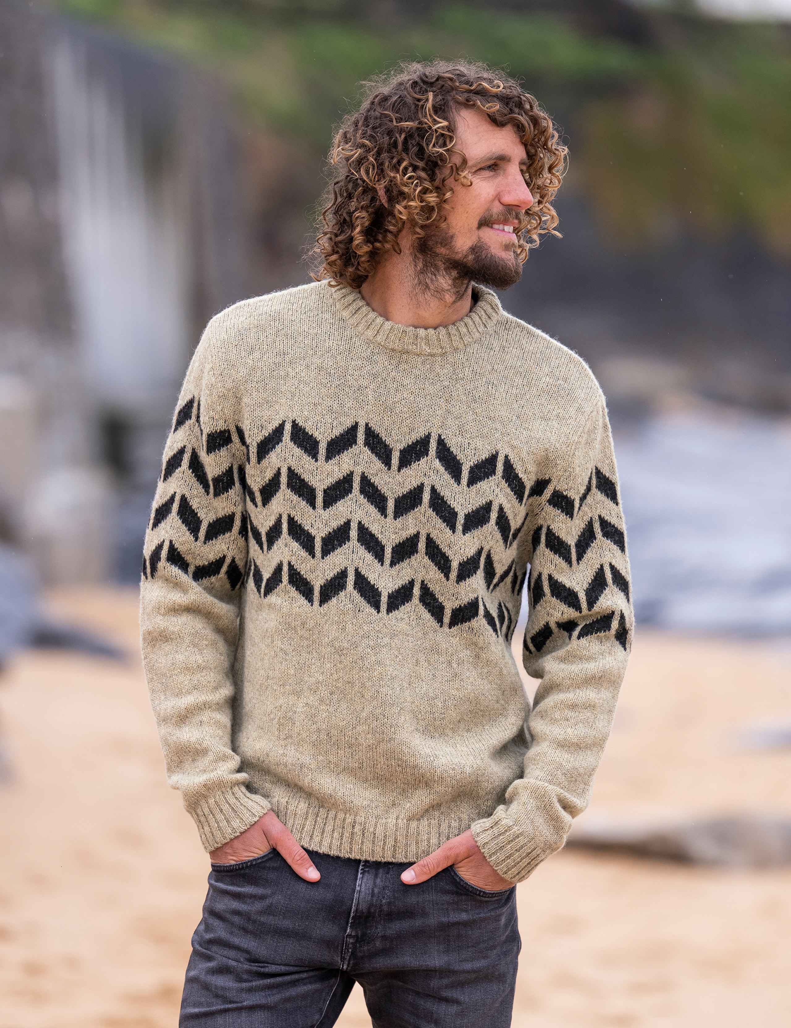 chevron jumper