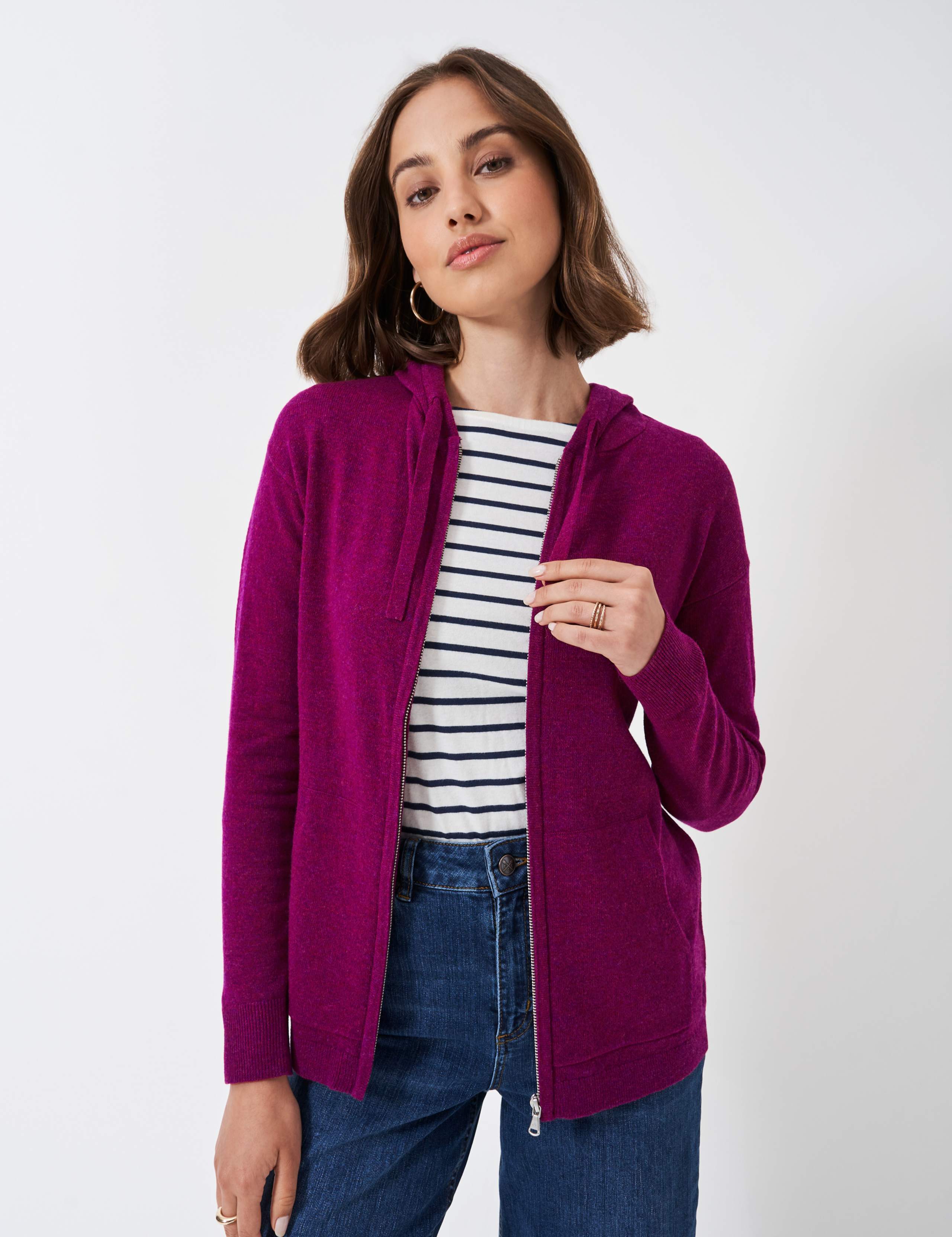 Textured Hoodie | Crew Clothing | M&S