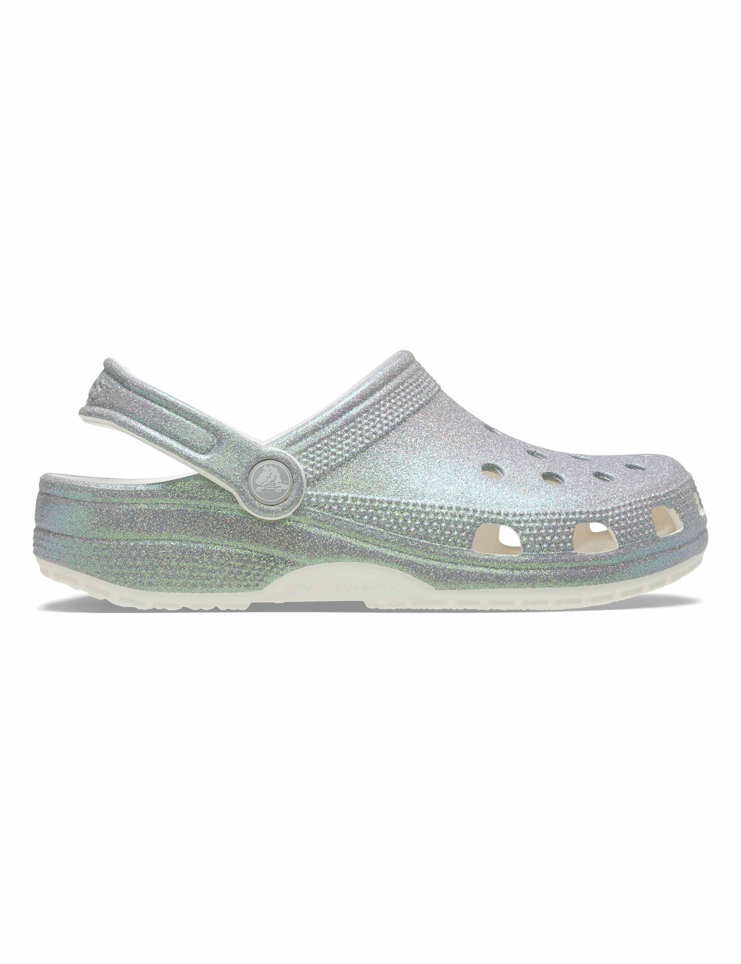 Classic Iridescent Glitter Clogs | Crocs | M&S