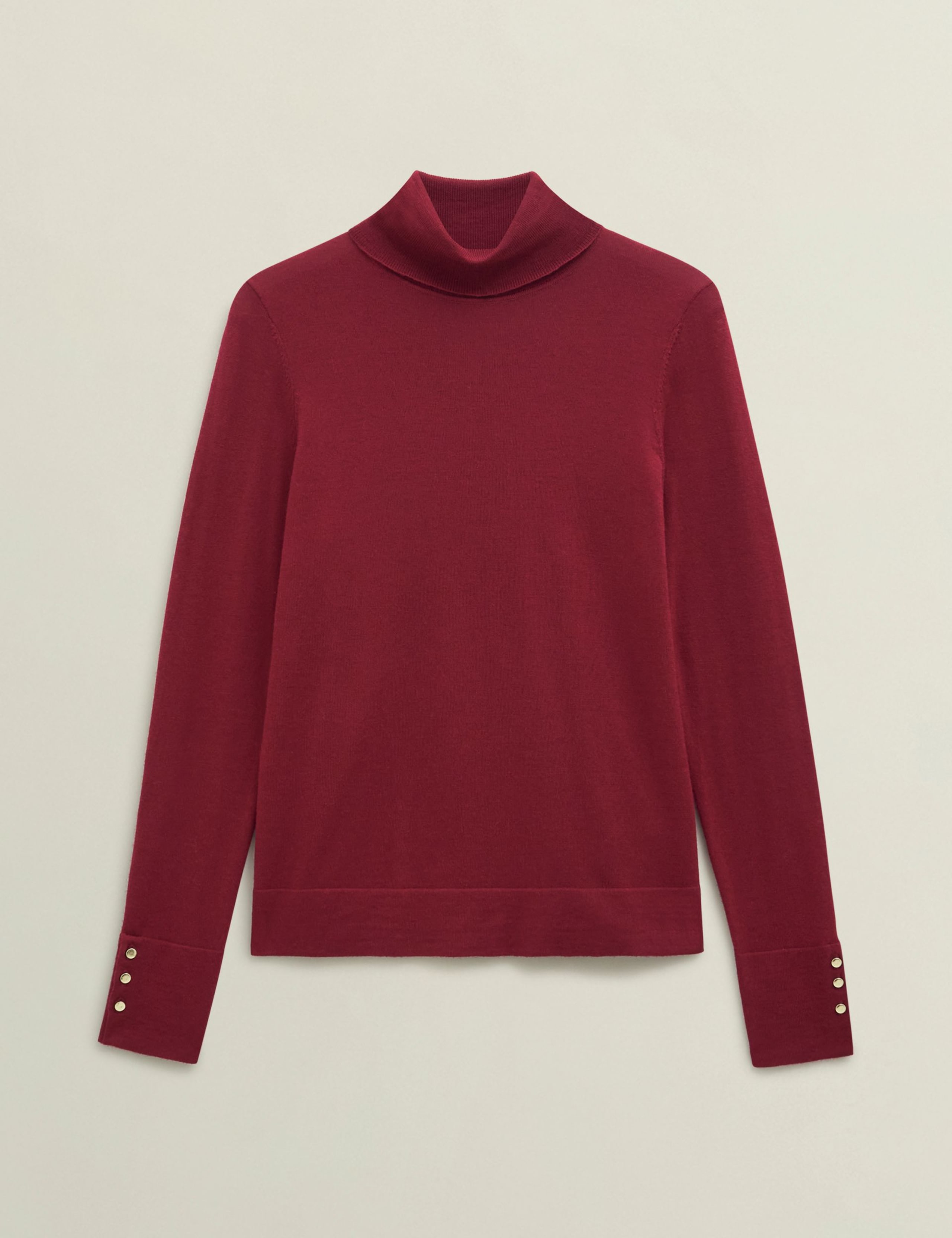 Pure Merino Wool Roll Neck Jumper | HOBBS | M&S