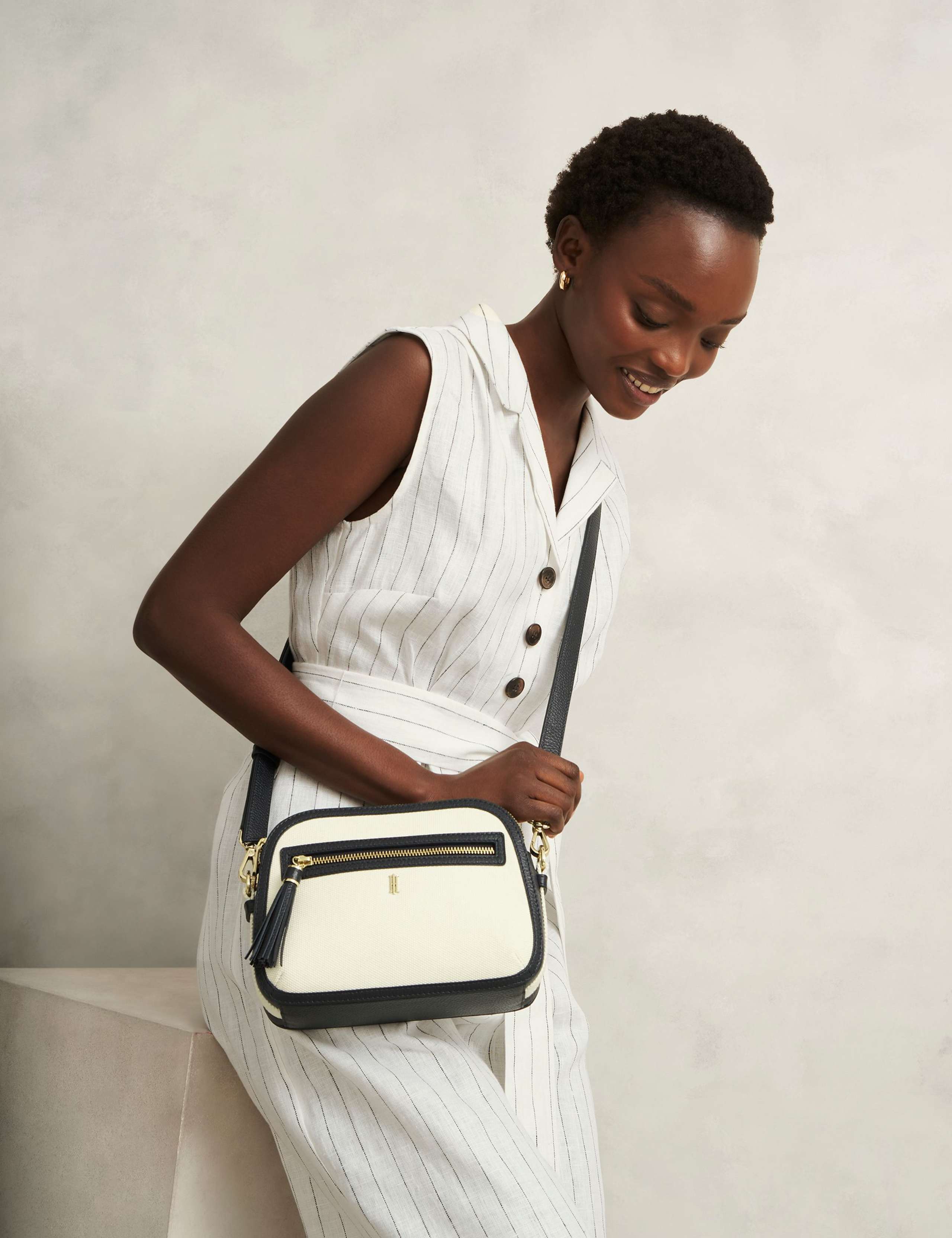 Canvas Cross Body Bag | HOBBS | M&S