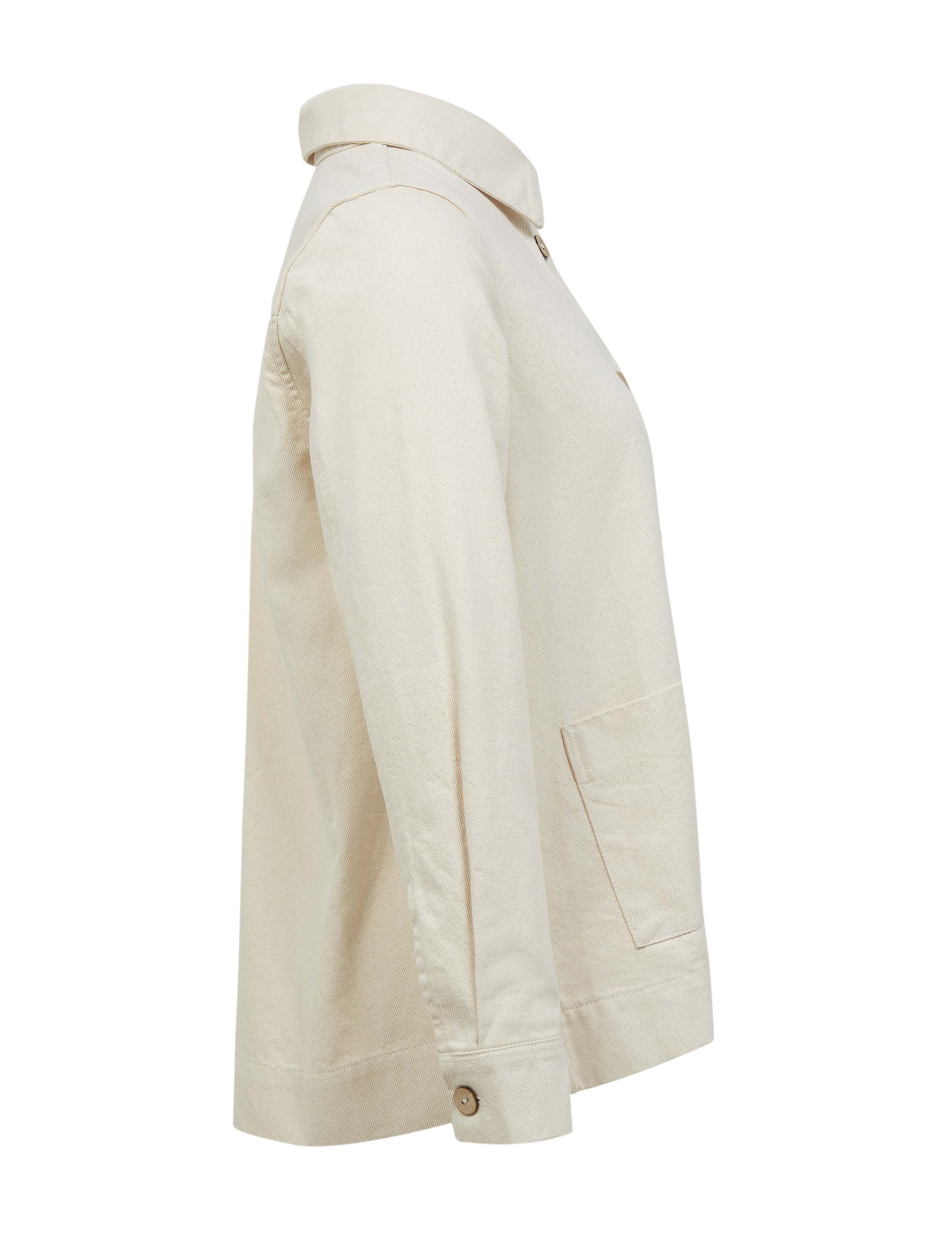 Pure Cotton Pleat Back Utility Jacket | Celtic & Co. | M&S