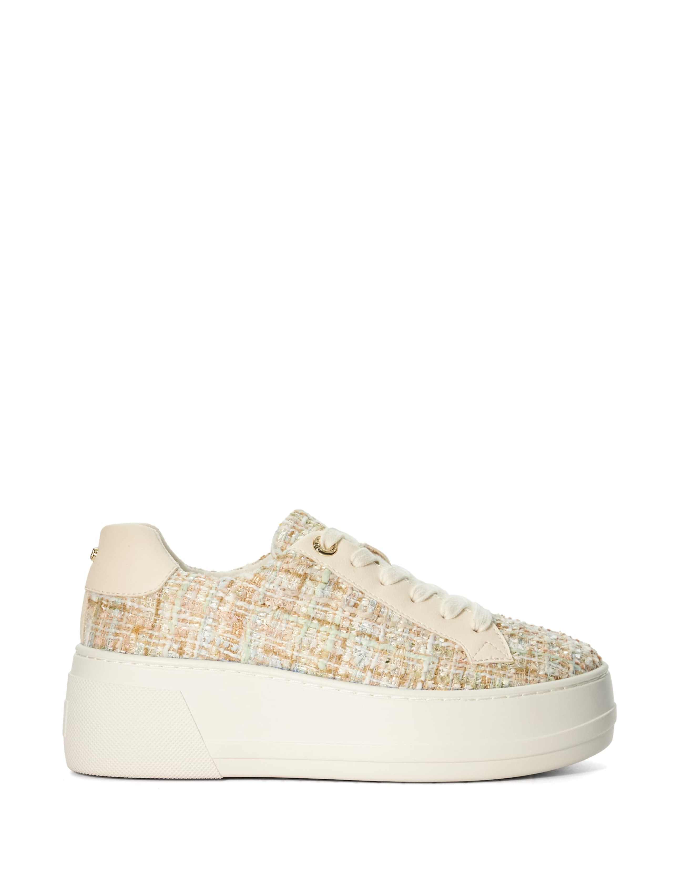 Lace Up Chunky Flatform Trainers | Dune London | M&S
