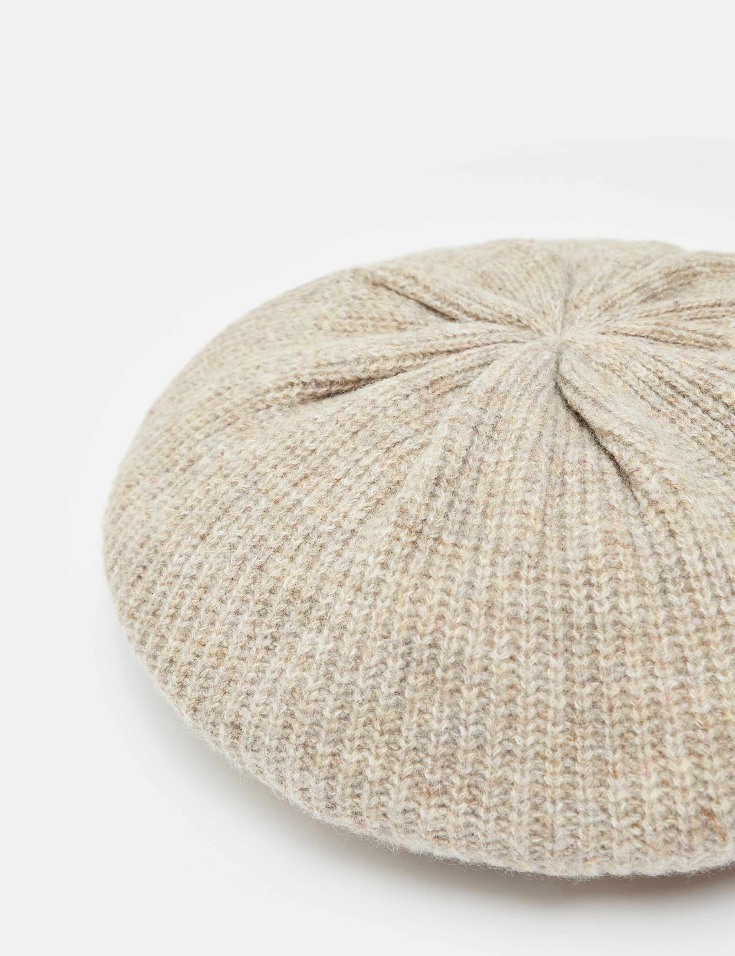 Knitted Rib Beret | Joules | M&S