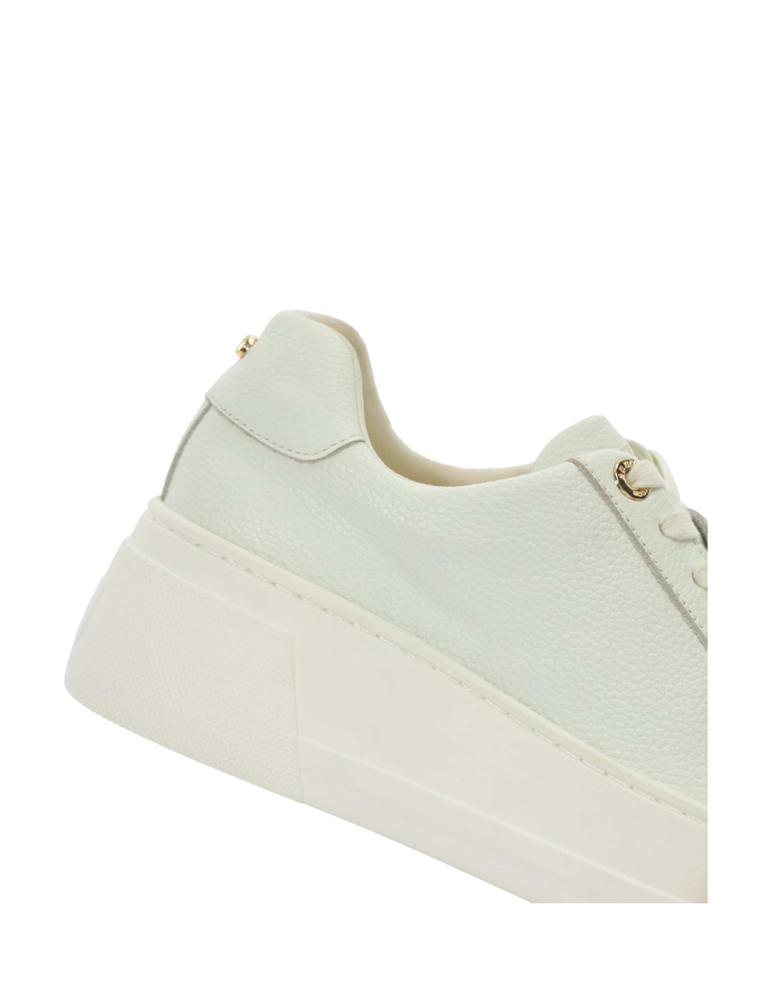 Episode 2 Leather Lace Up Flatform Trainers | Dune London | M&S