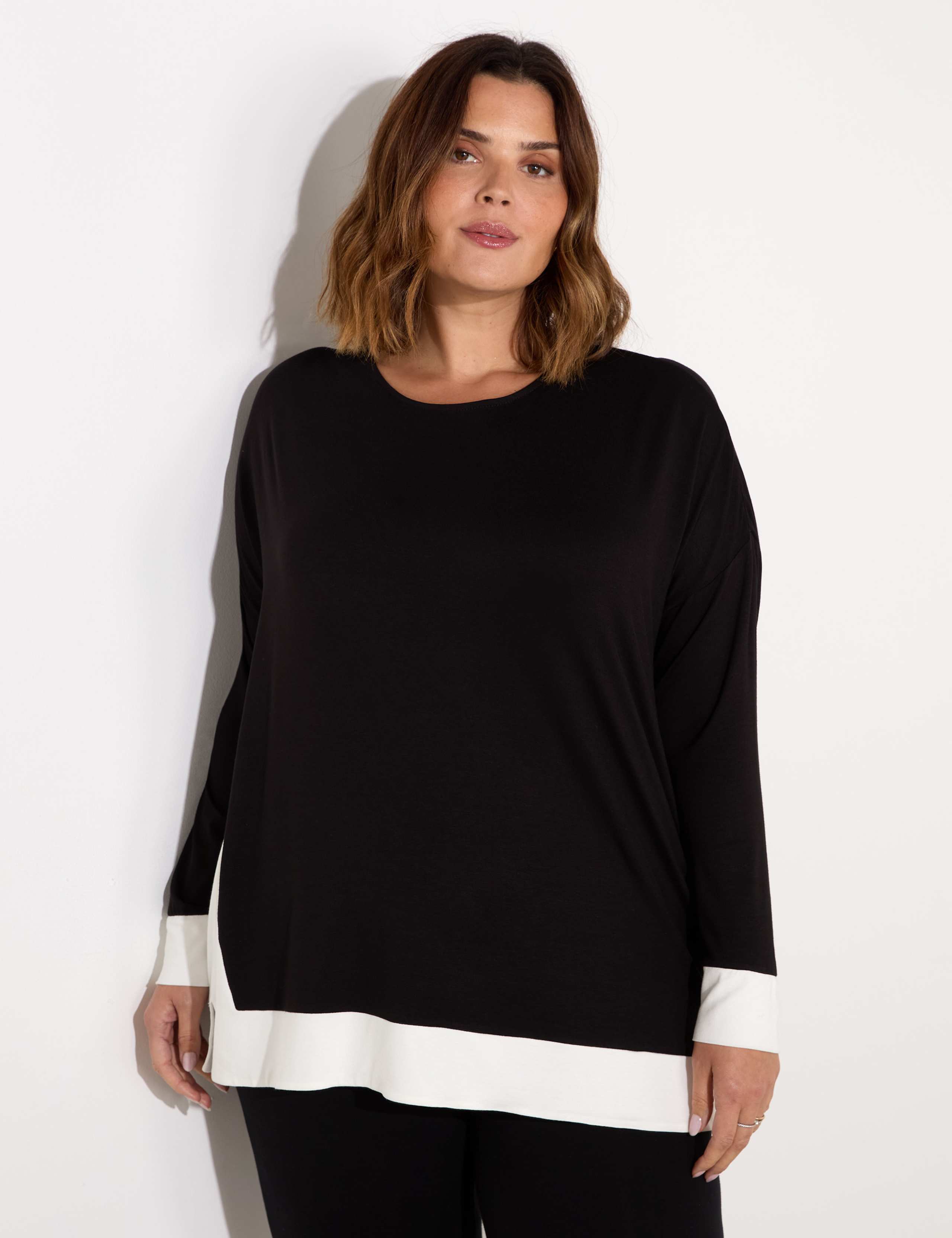 Contrast Top | Live Unlimited London | M&S