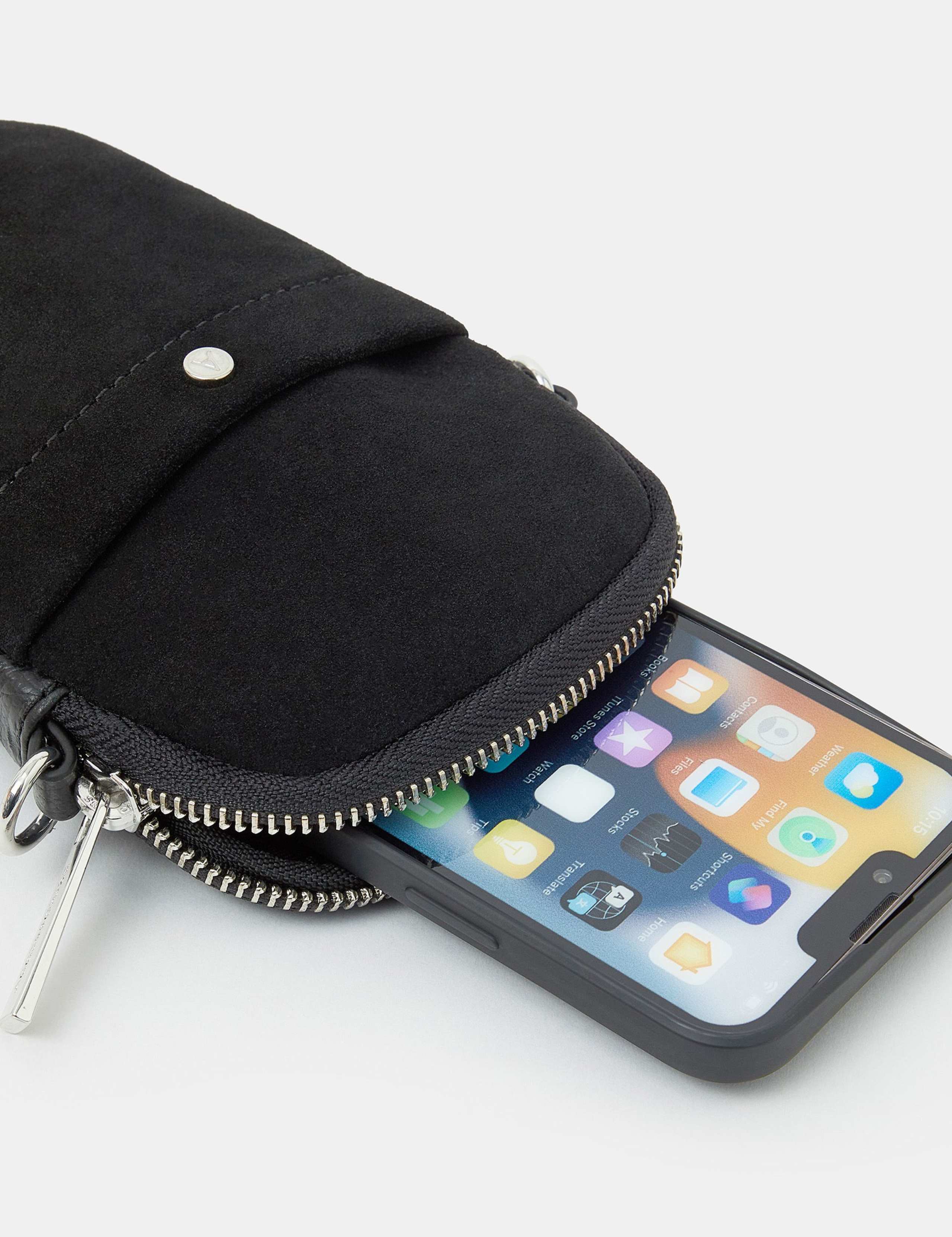 Leather Cross Body Phone Bag | ACCESSORIZE | M&S