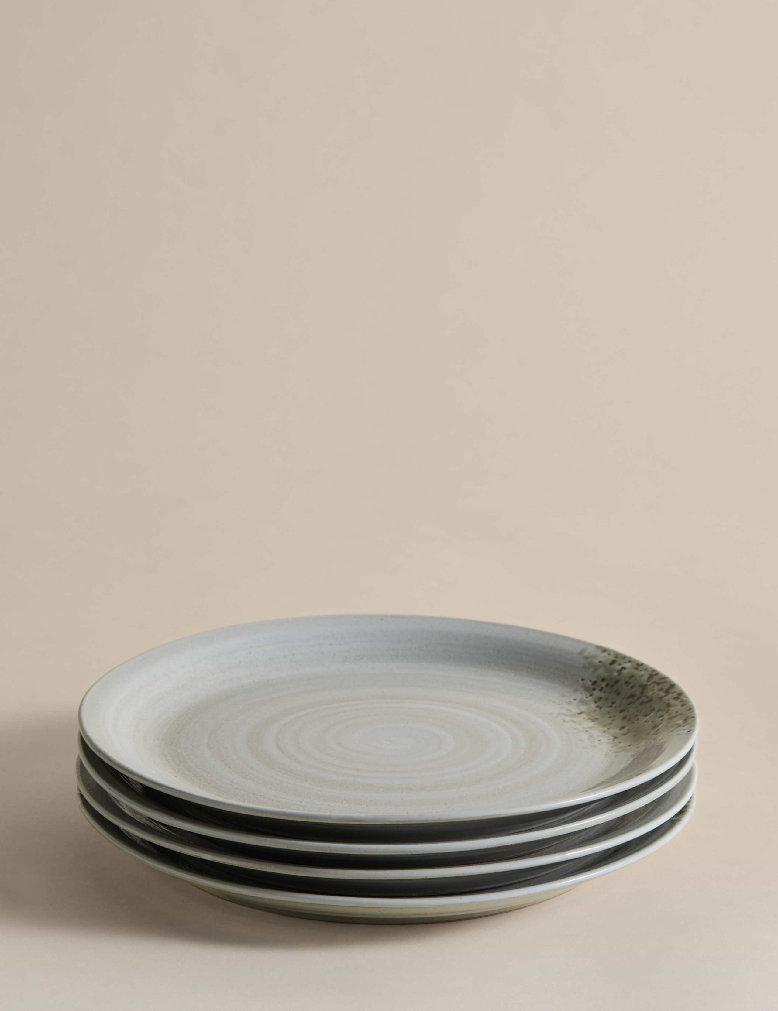 Textured Spin Dinner Plate | M&S | M&S IE