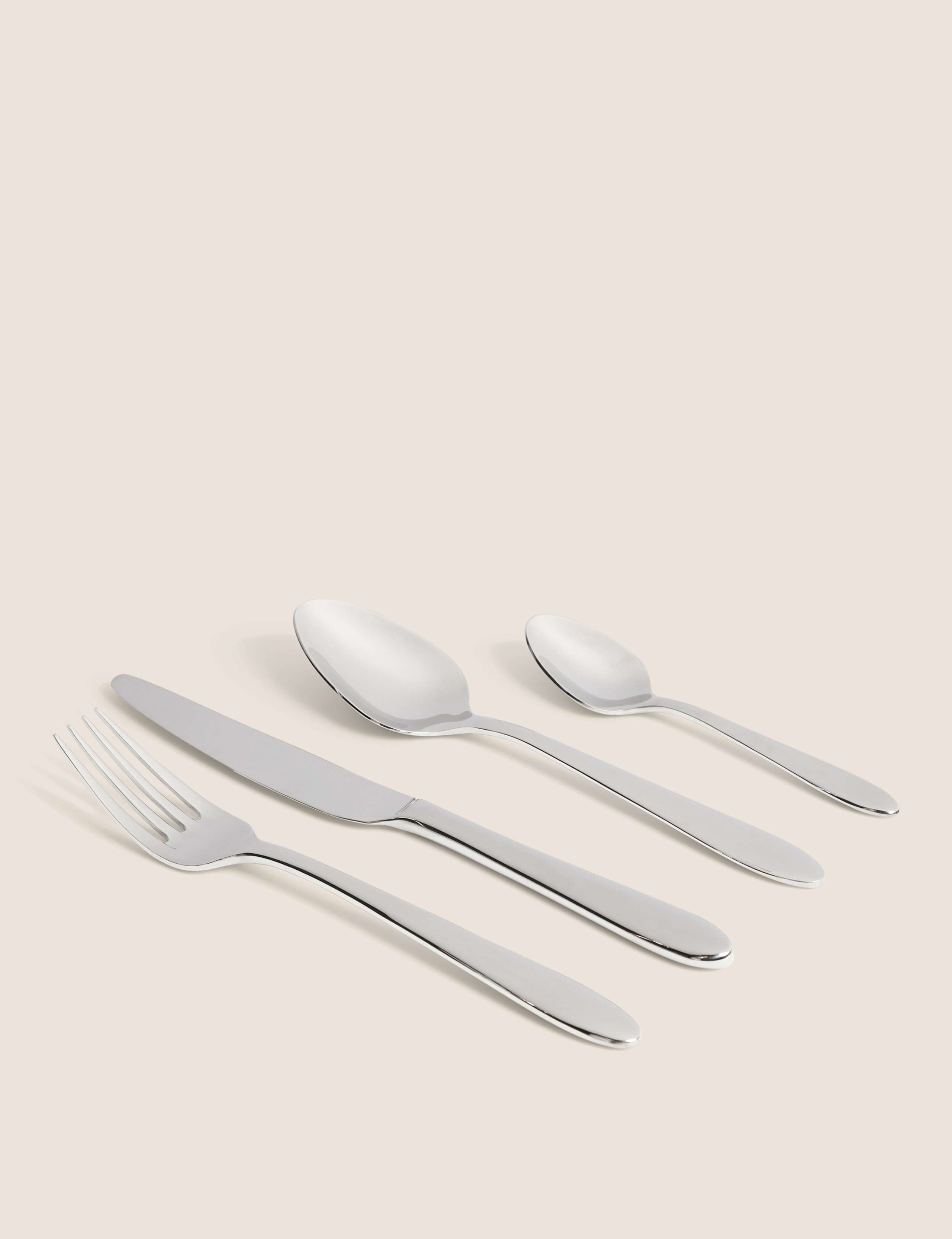 16 Piece Maxim Cutlery Set | M&S | M&S IE