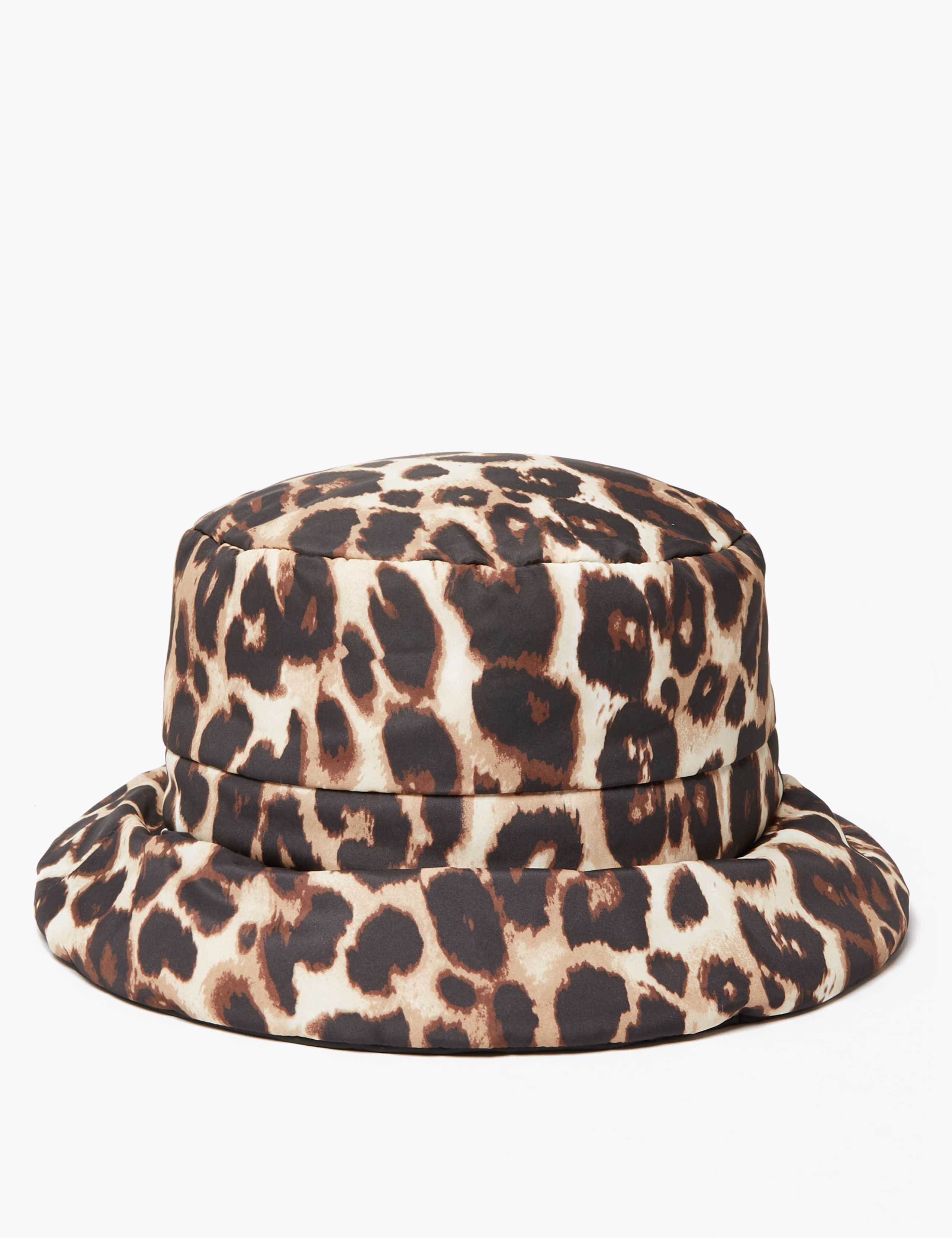 Leopard Print Bucket Hat | M&S Collection | M&S IE