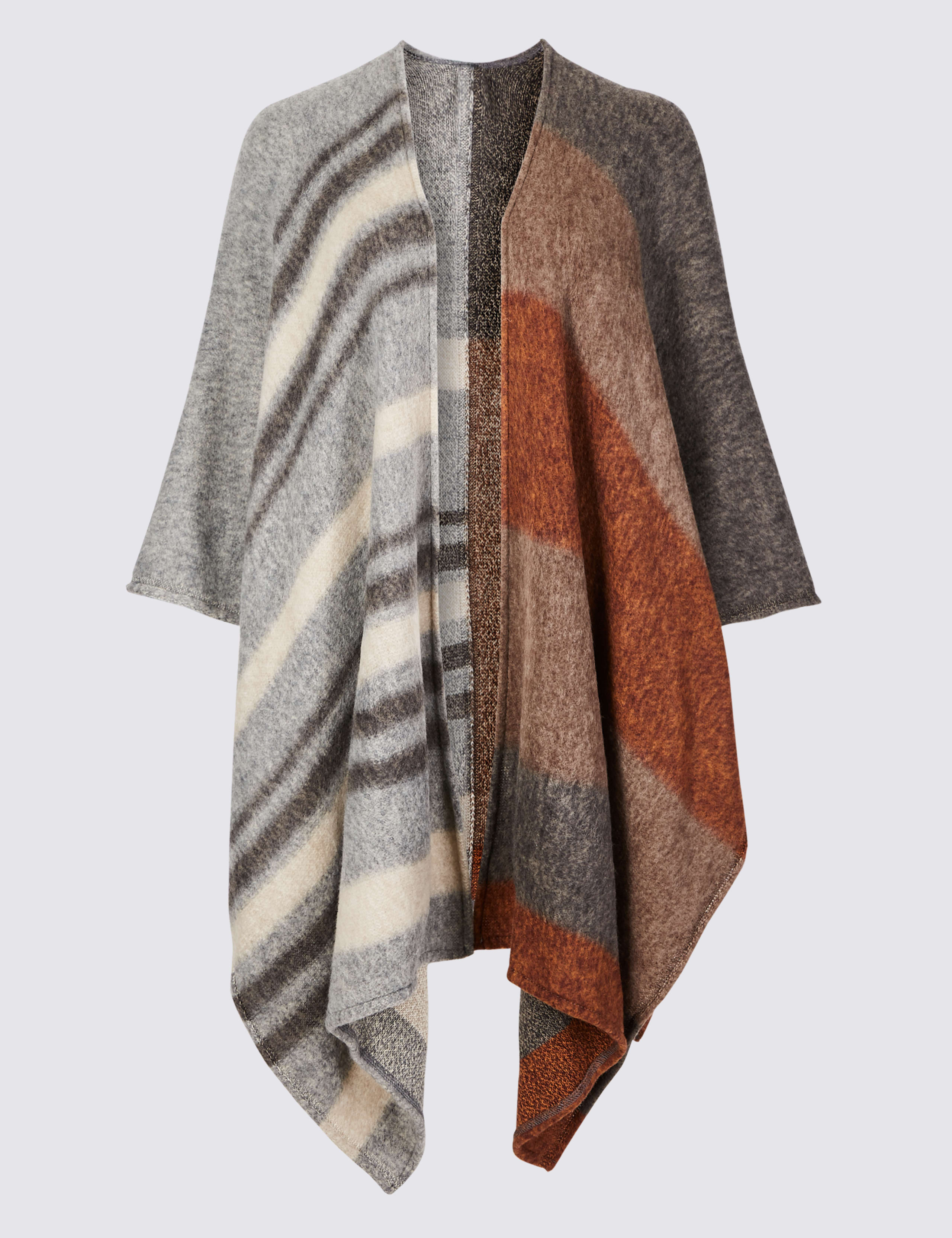 Patchwork Wrap | M&S Collection | M&S IE